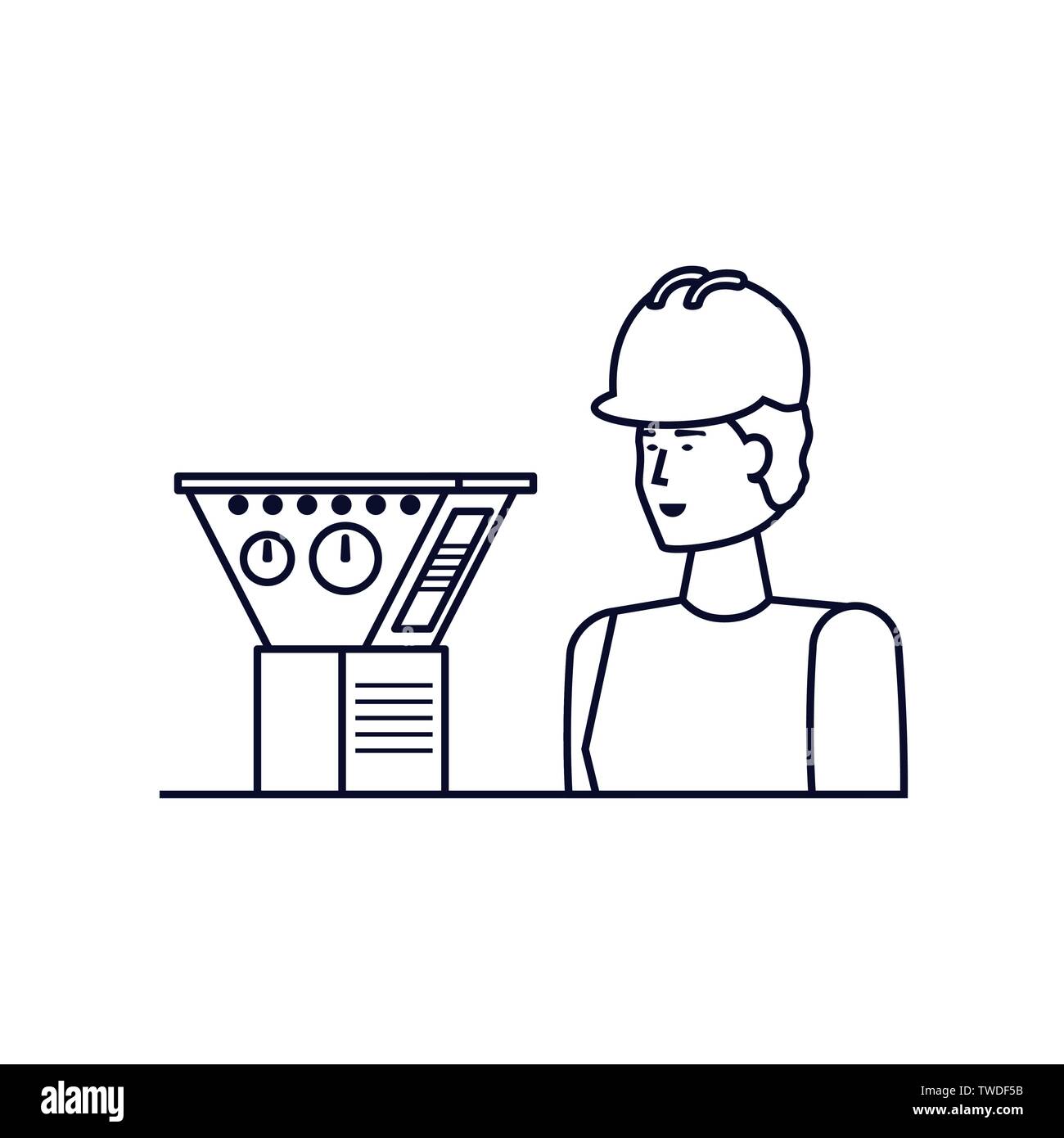 Worker design, Working occupation person job corporate employee and ...