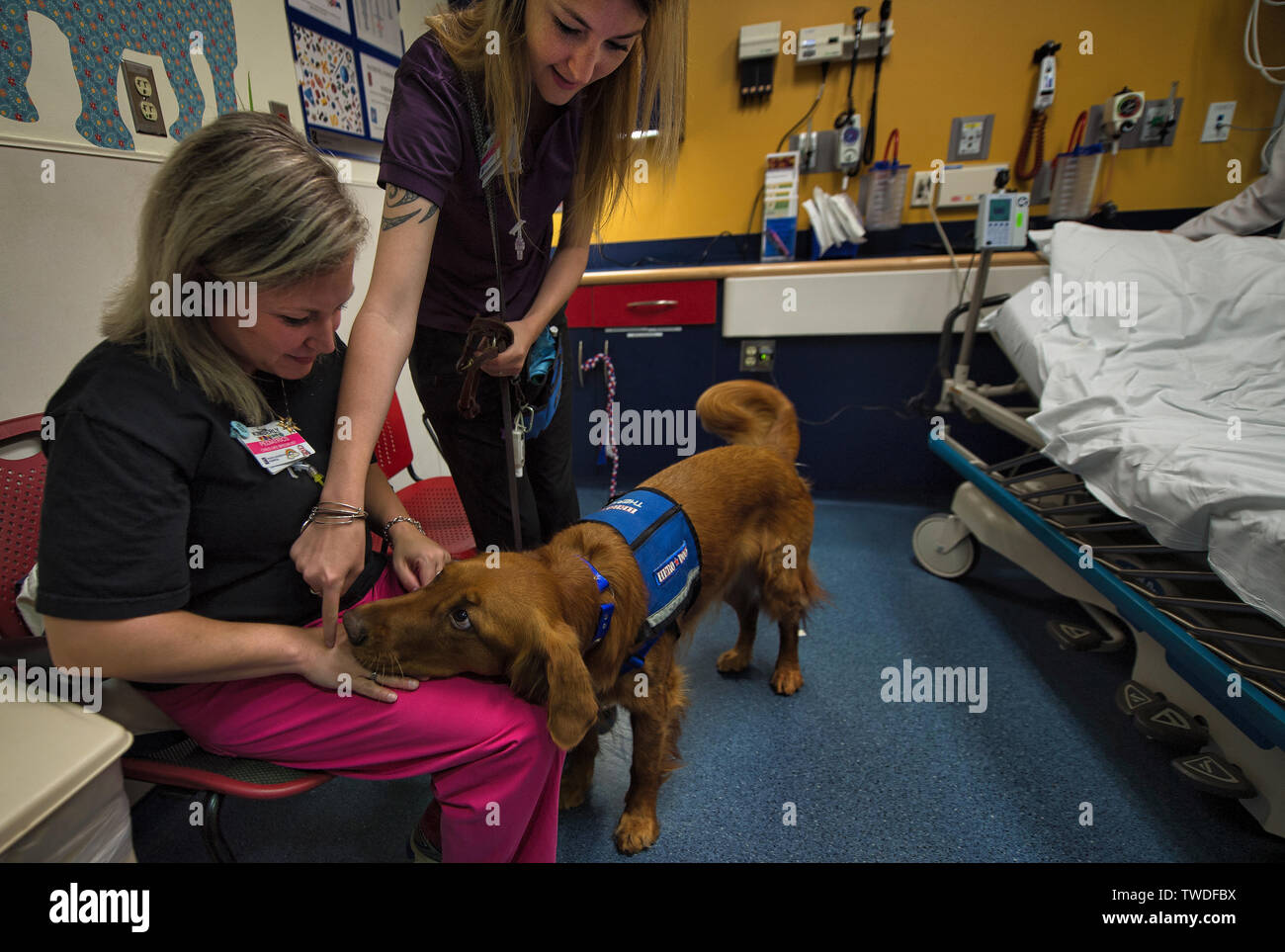 Child life specialist hi-res stock photography and images - Alamy