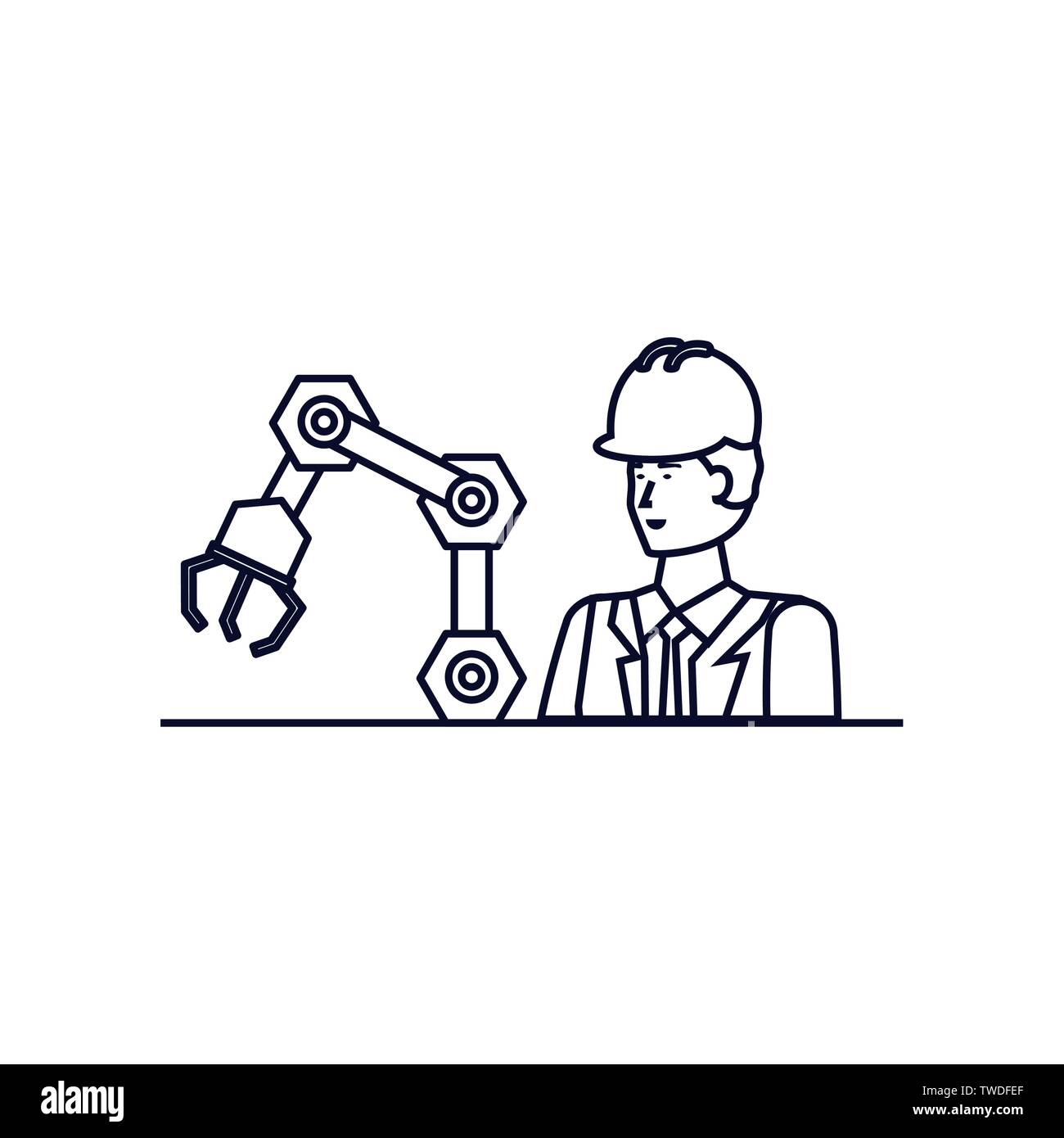 Worker design, Working occupation person job corporate employee and ...