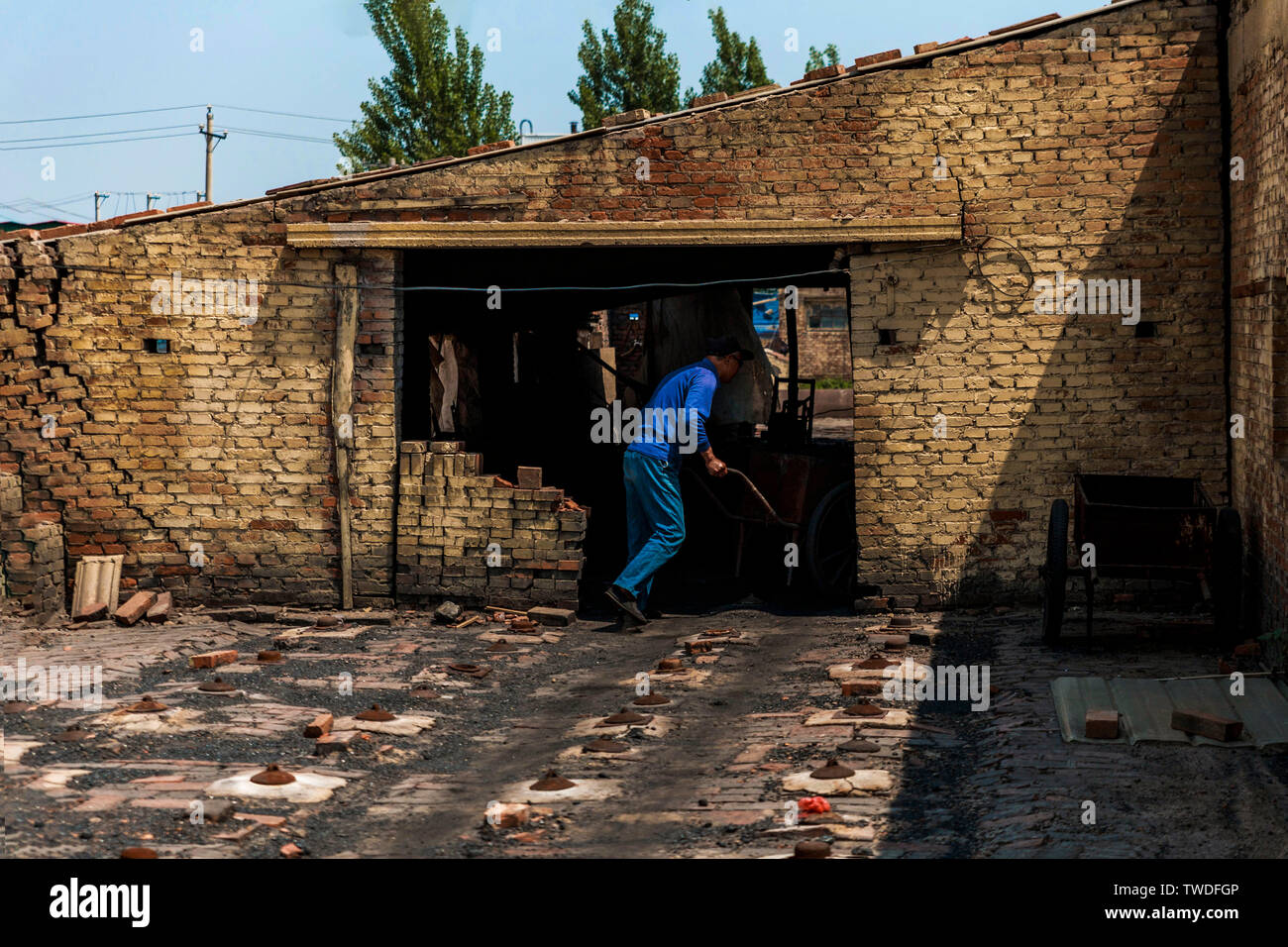 The sufferings of the peasants, the hardship of life Stock Photo - Alamy