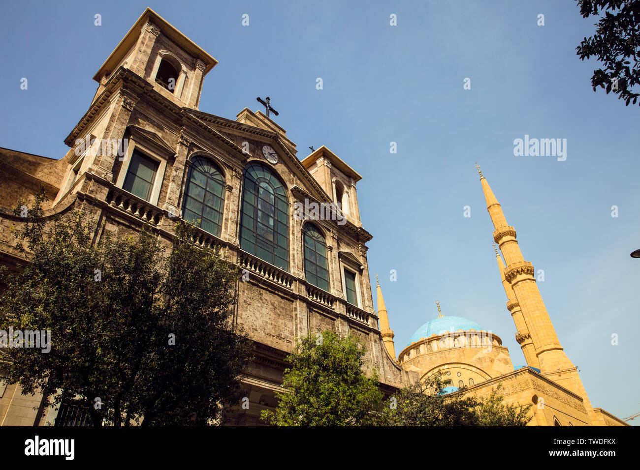 Middle East, Lebanon, Beirut, cities, monuments, sites, churches ...