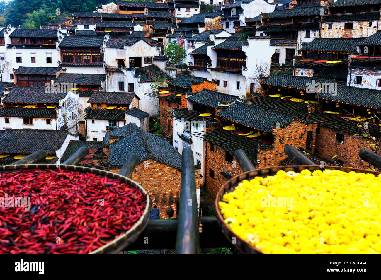 To sunken and sunken in the mountains Stock Photo - Alamy