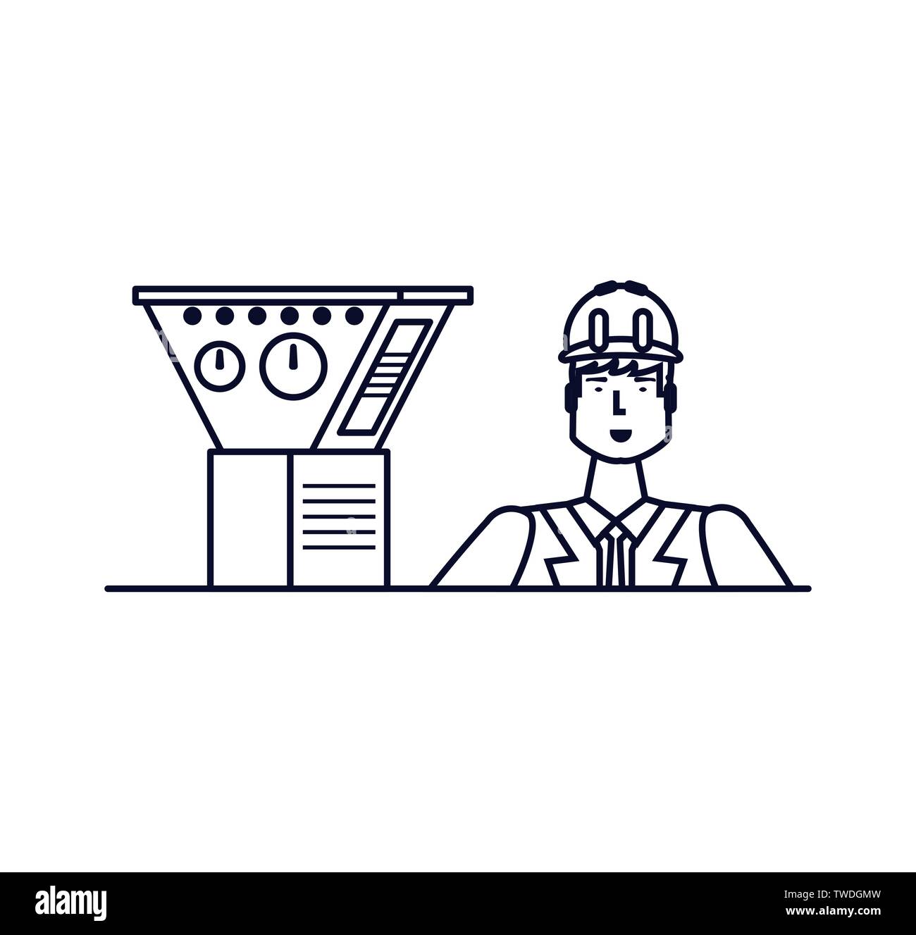 Worker design, Working occupation person job corporate employee and ...