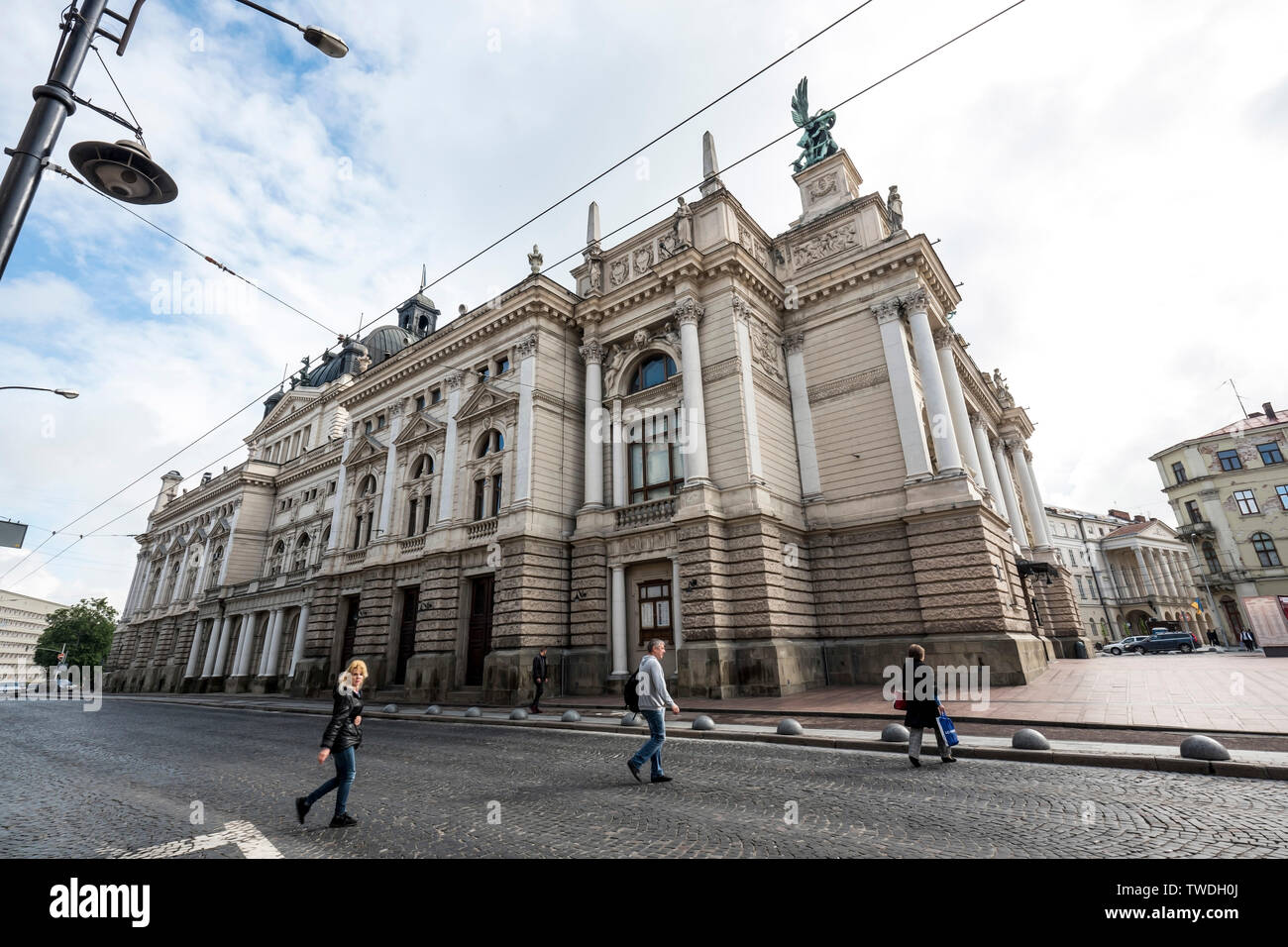 Opera House, Lviv, Ukraine Stock Photo - Alamy