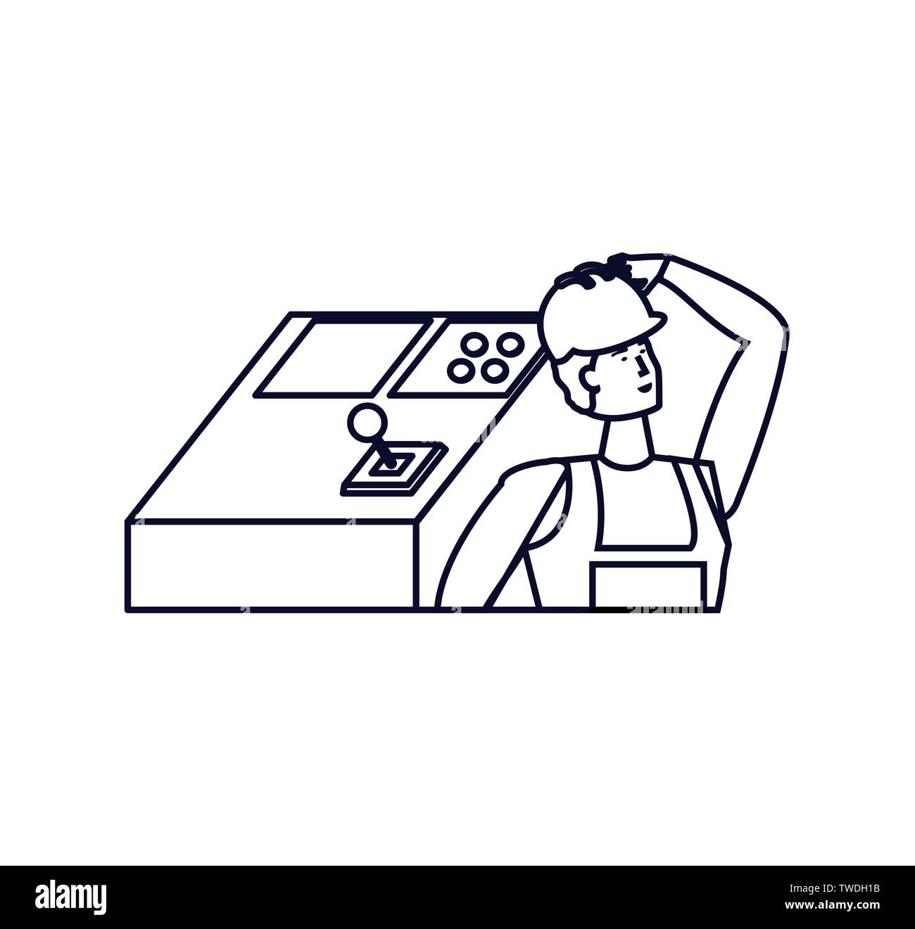 Worker design, Working occupation person job corporate employee and ...