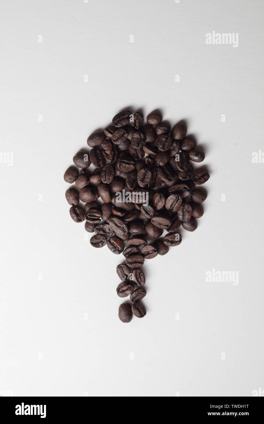 Coffee design material Stock Photo - Alamy