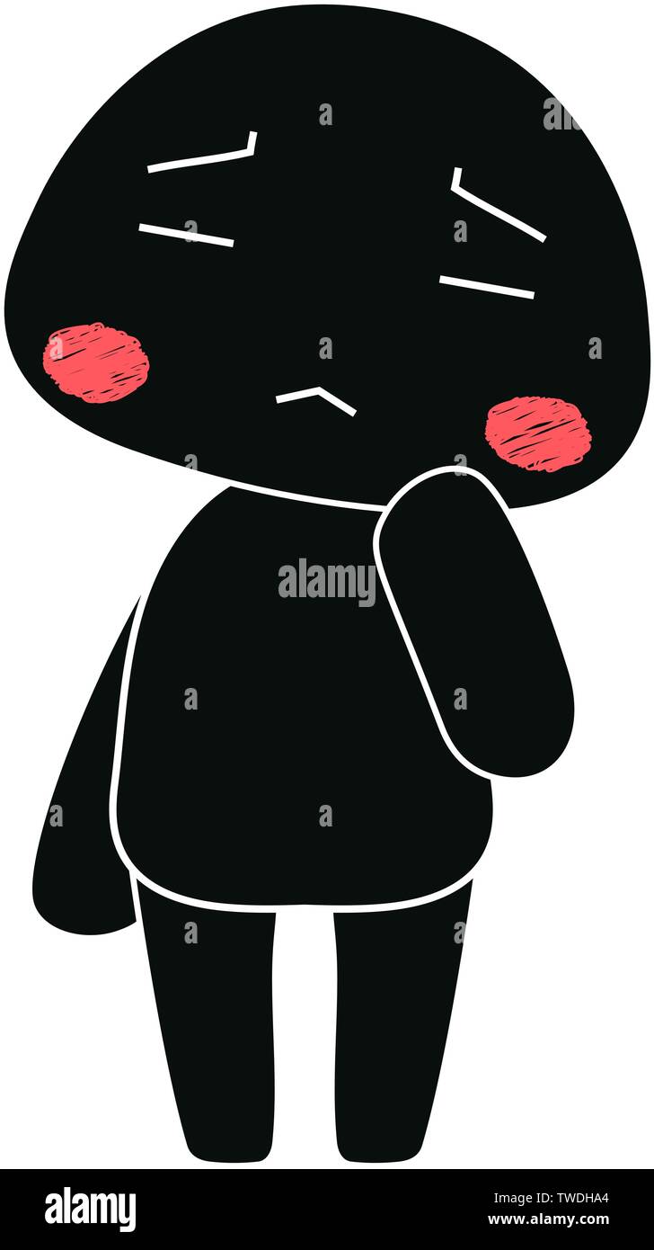 This is an illustration of the cute White man character Stock Vector ...