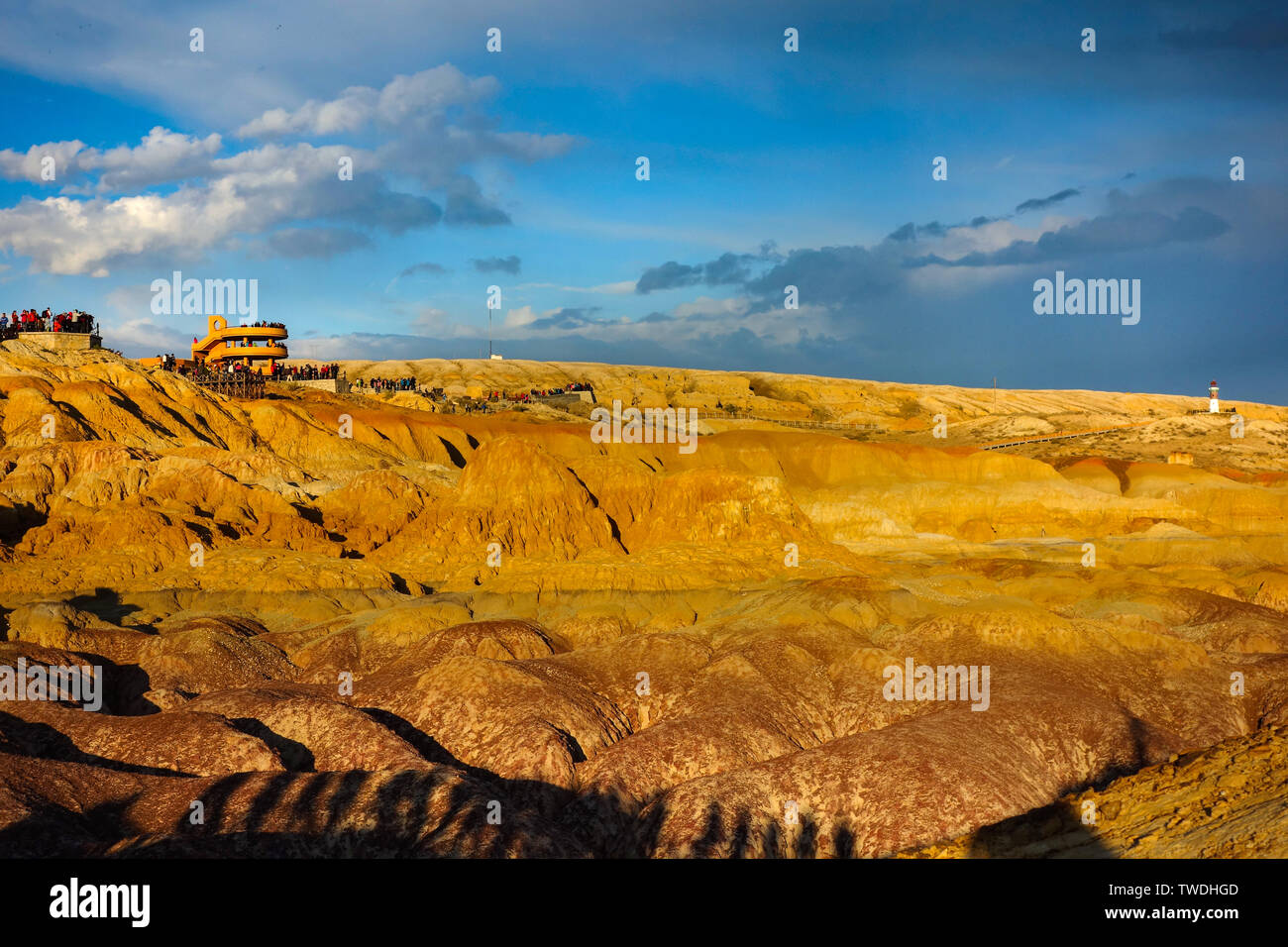 Colorful beach scenery Stock Photo - Alamy