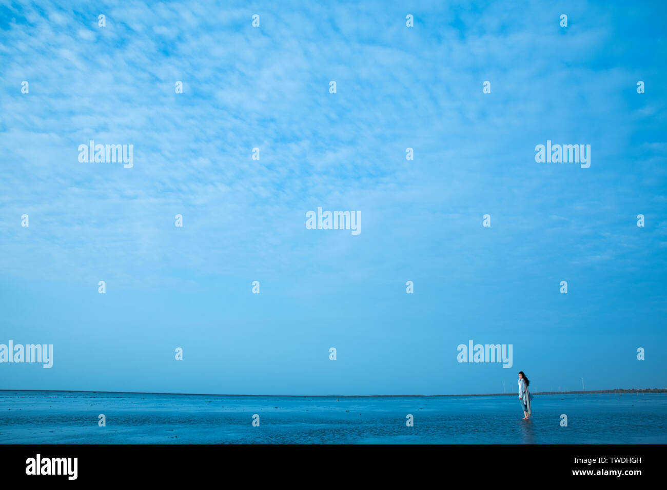 Portrait of the Komei Wetlands Stock Photo - Alamy