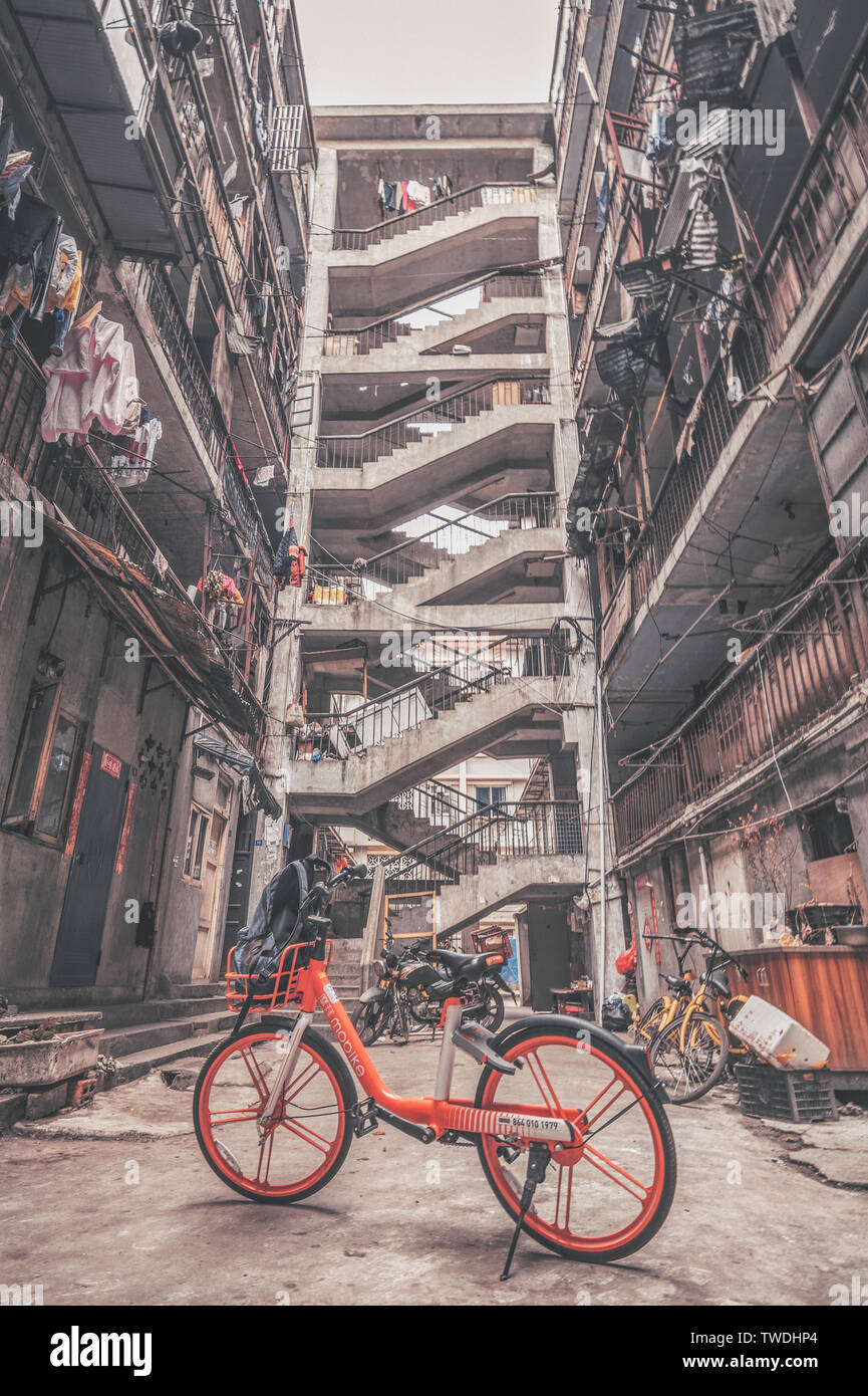 Old Chengdu memory Stock Photo - Alamy