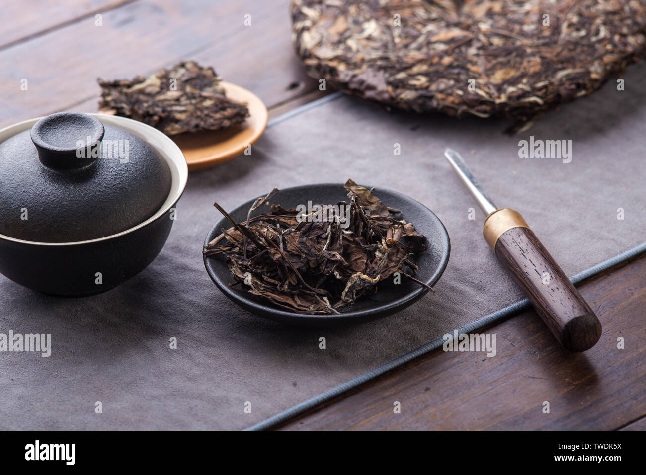 Old white tea Stock Photo - Alamy