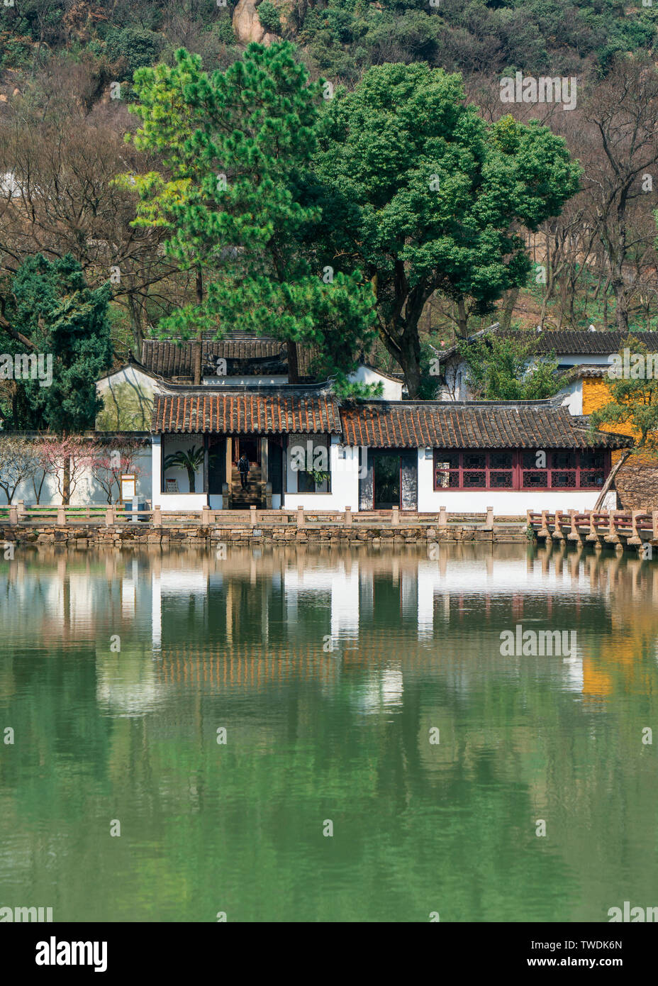 Spring View of Tianping Mountain, Suzhou Stock Photo - Alamy