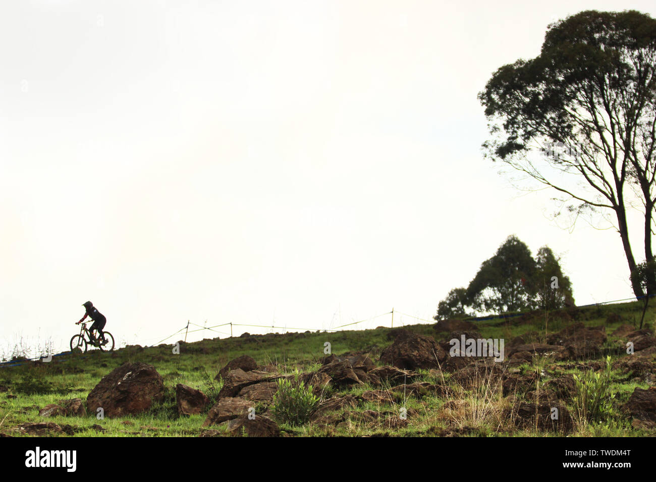 Going on a bike silhouette hi-res stock photography and images - Alamy