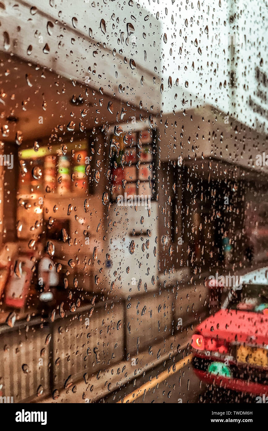 Lock screen wallpaper Hong Kong Stock Photo - Alamy