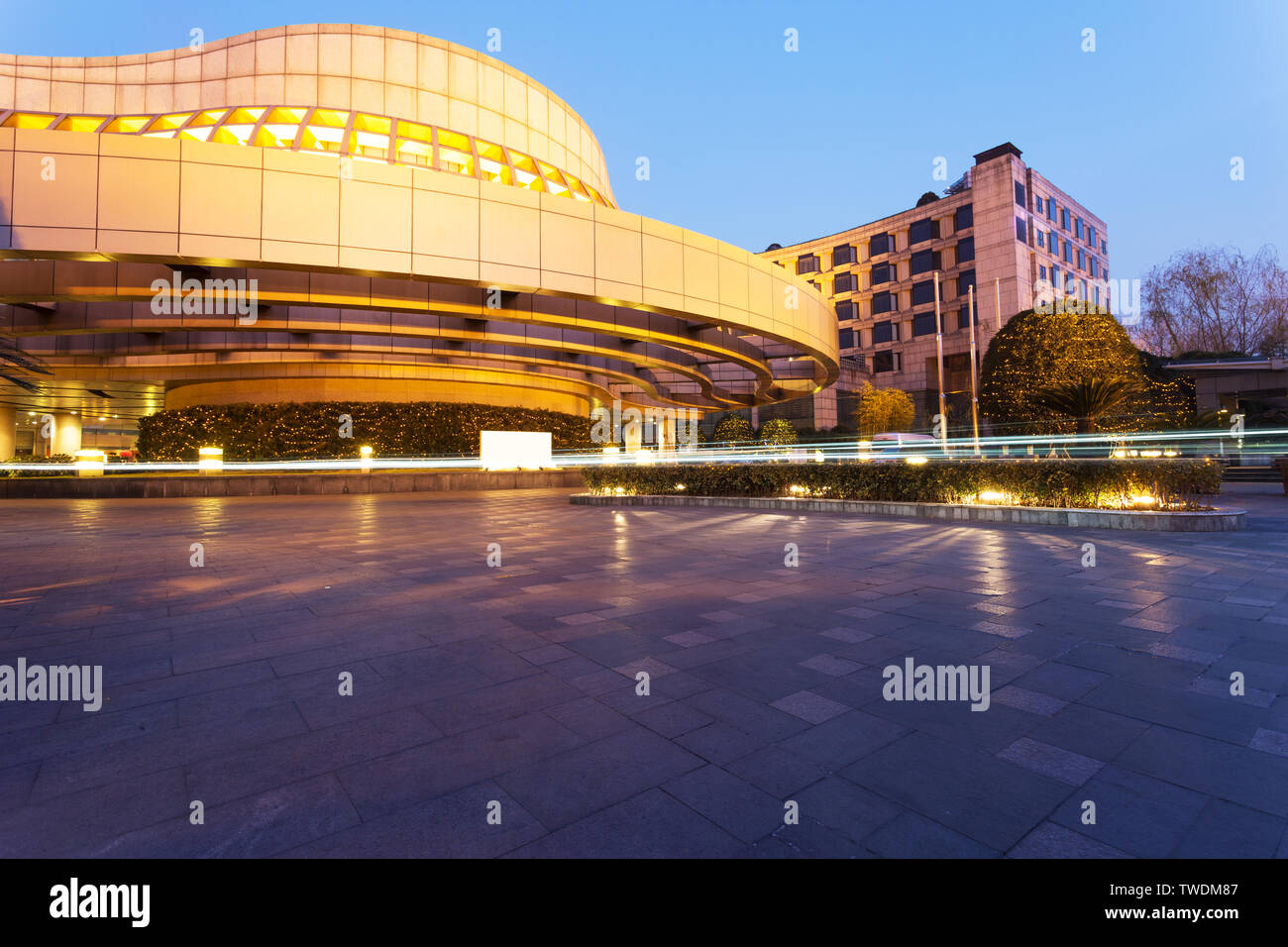 empty space and modern building exterior Stock Photo - Alamy