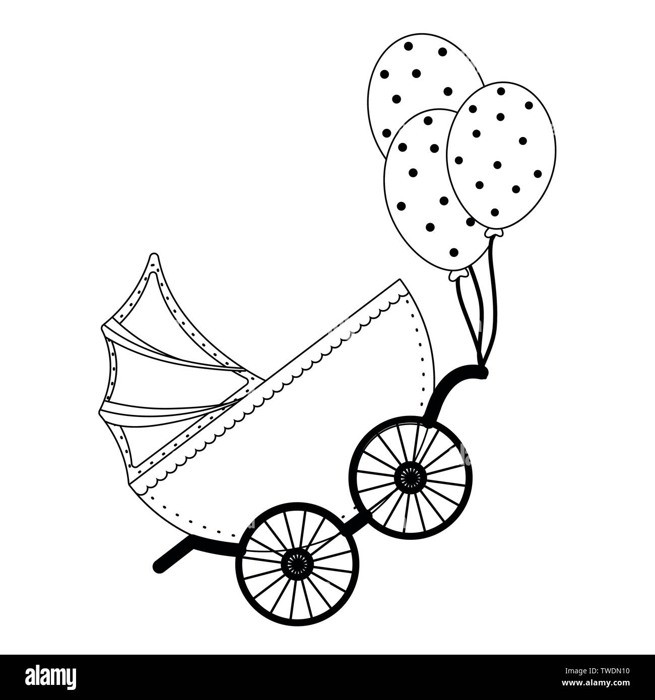 Baby symbol design, Childhood infant birth decoration present little ...