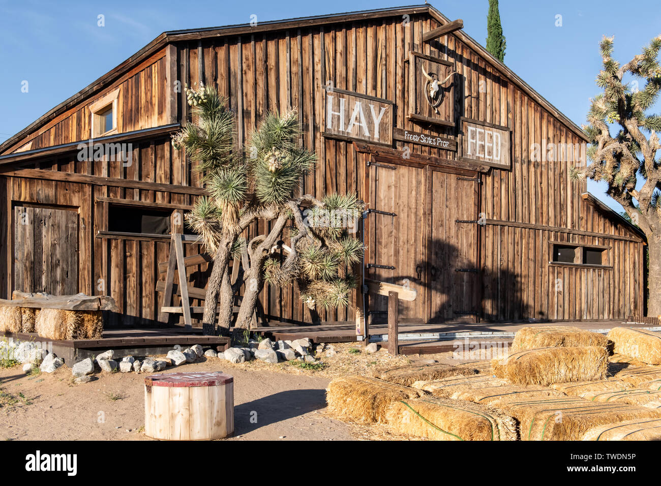 Pioneertown in Southern California, USA Stock Photo - Alamy