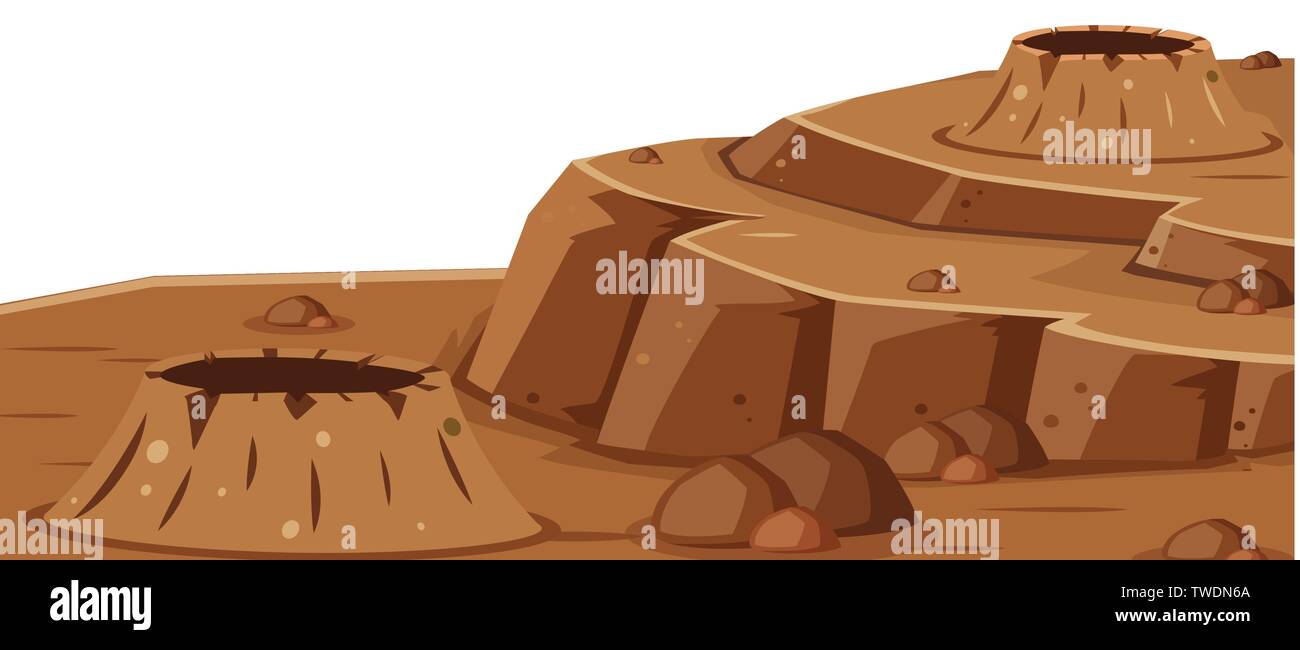 A surface of mars illustration Stock Vector Image & Art - Alamy