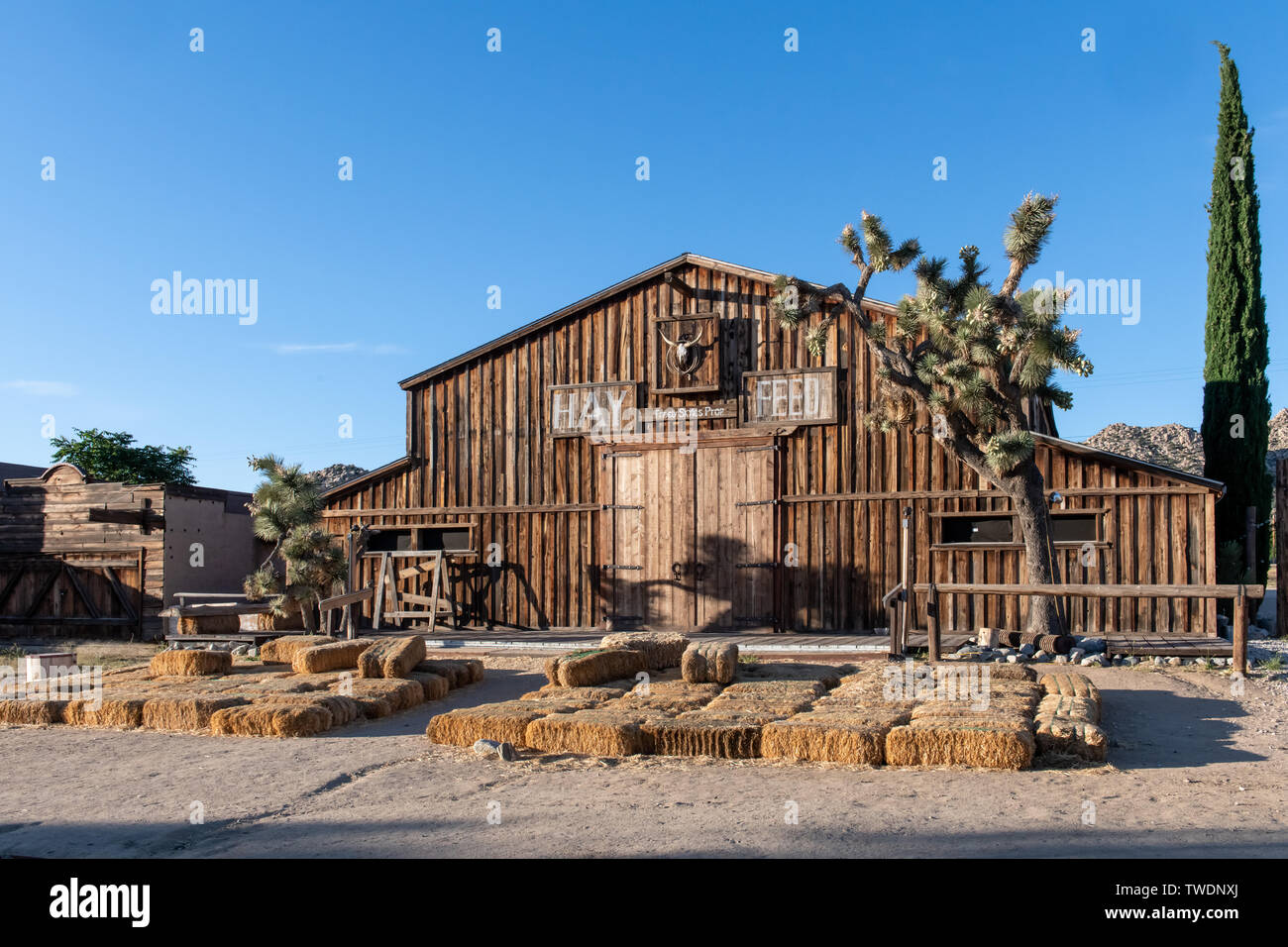 Pioneertown in Southern California, USA Stock Photo - Alamy