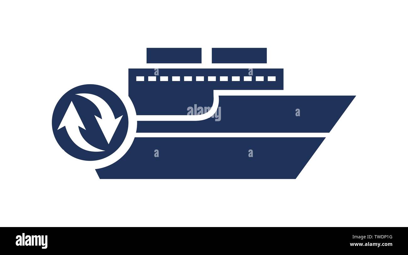 ship cargo transport commercial delivery vector illustration Stock ...
