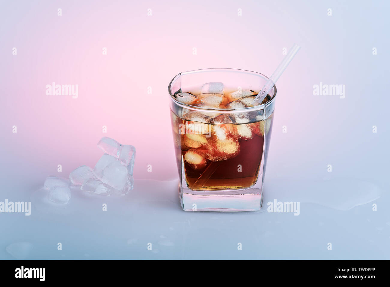 Glass cover candy drink no one cold fruit hi-res stock photography and ...