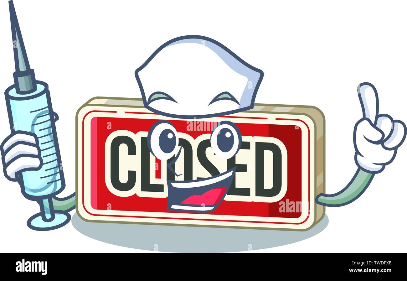 Closed sign doctor Cut Out Stock Images & Pictures - Alamy