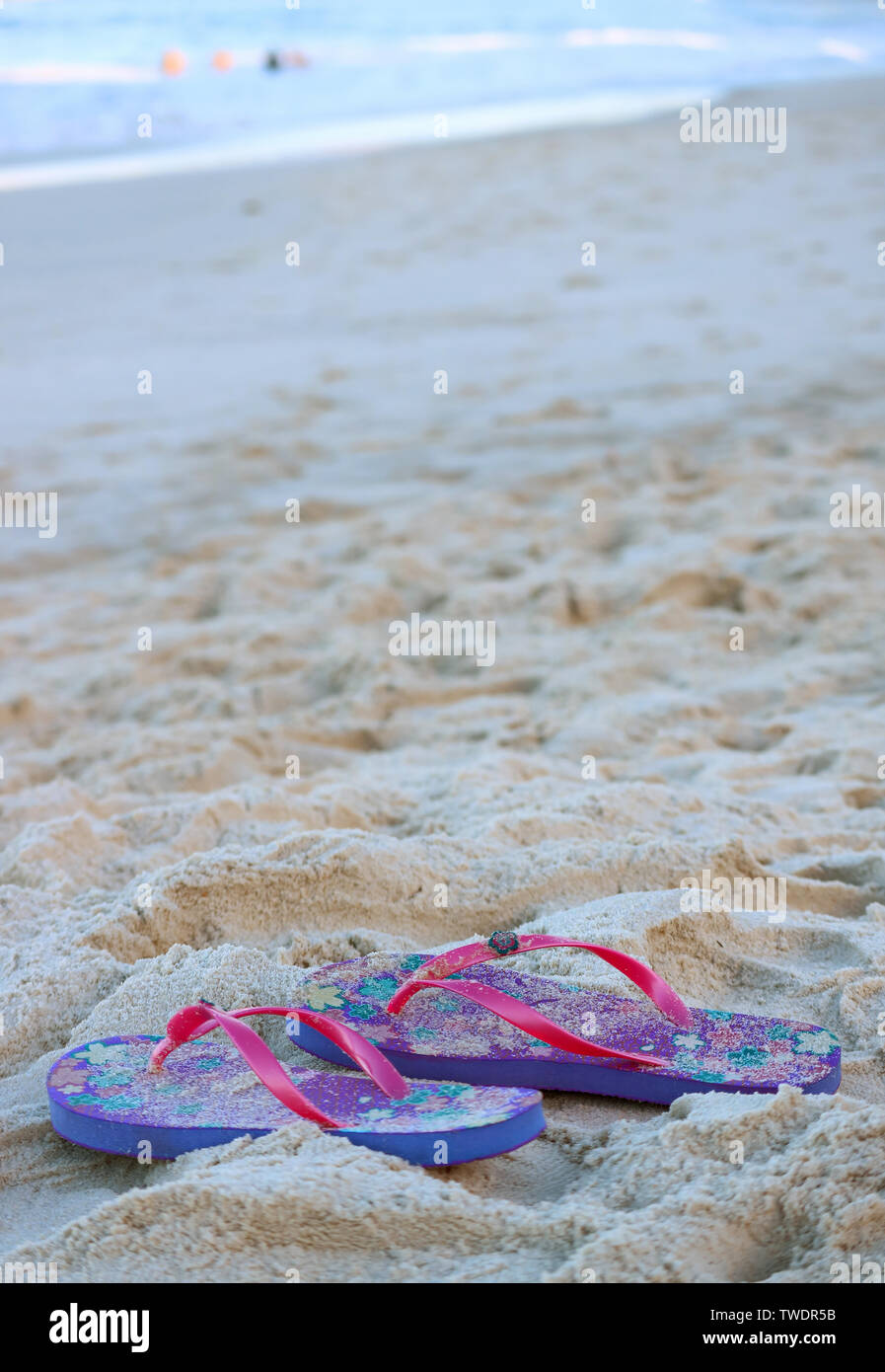 Purple sandals hi-res stock photography and images - Alamy