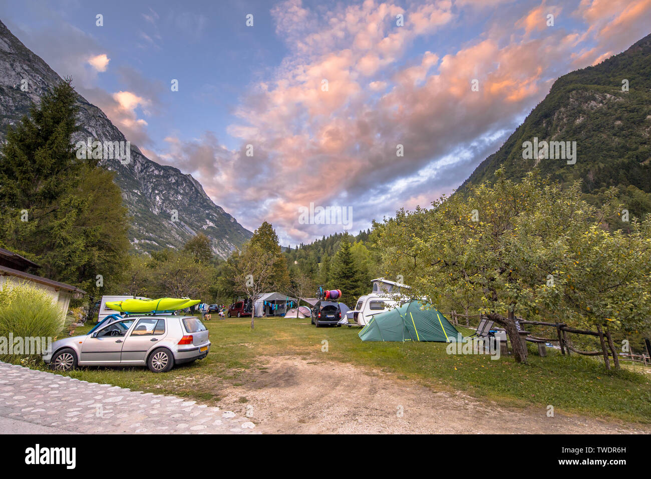 Camping motorhome rv in julian hi-res stock photography and images - Alamy