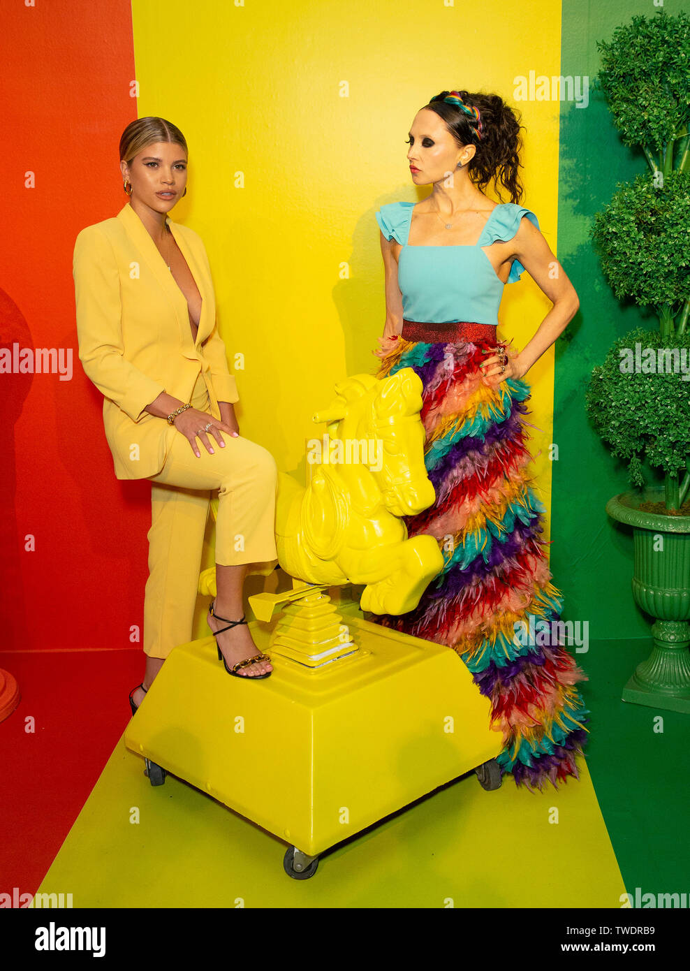 New York, United States. 18th June, 2019. Sofia Richie and Stacey ...