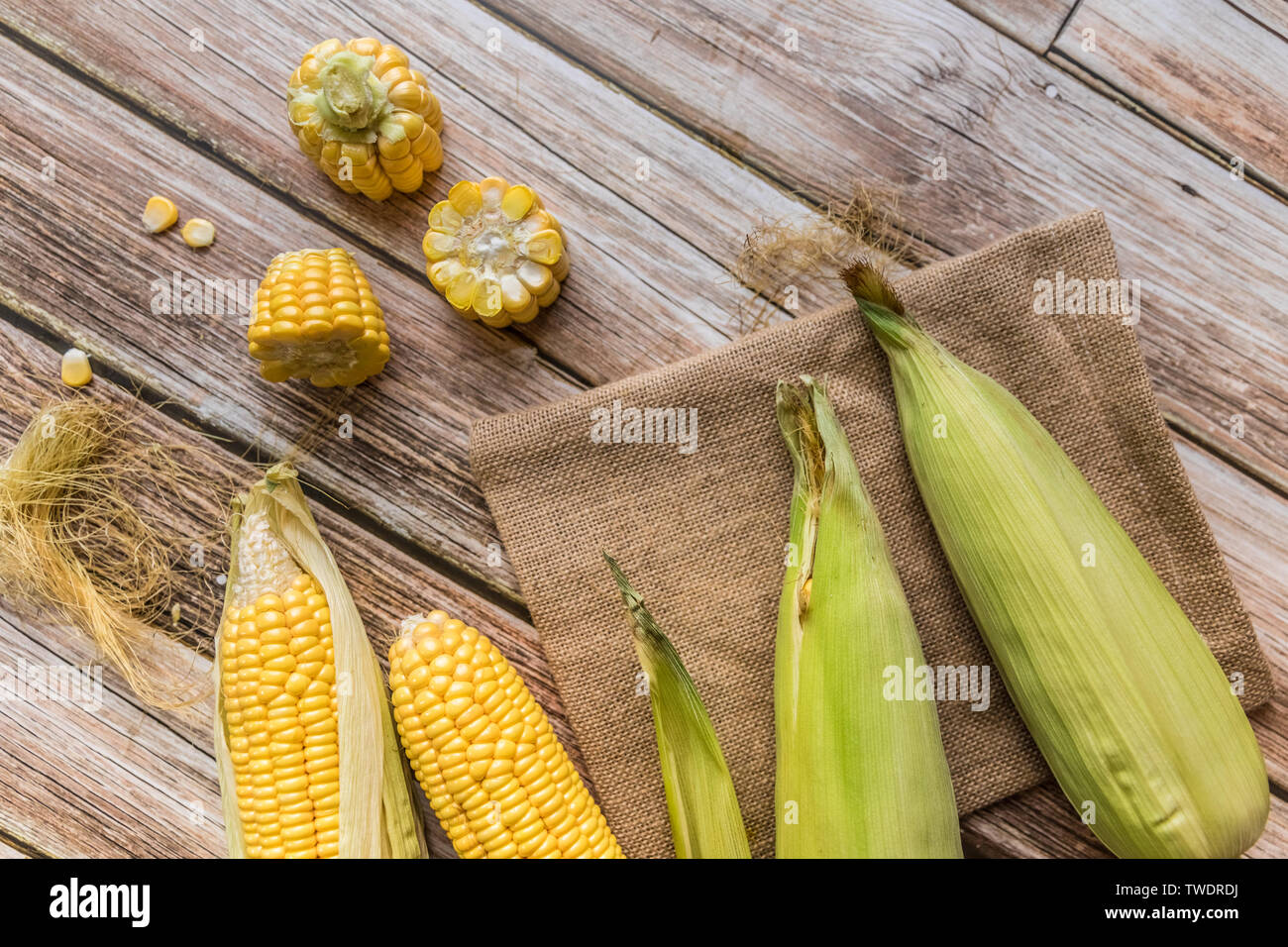 A close-up of corn still Stock Photo - Alamy