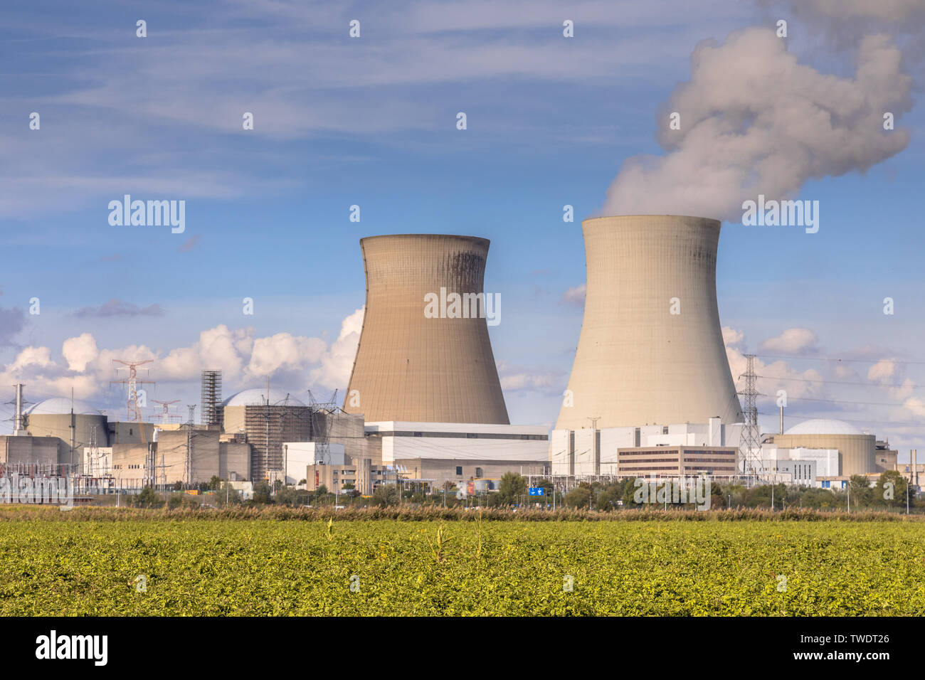 Radioactive pollution towers hi-res stock photography and images - Alamy