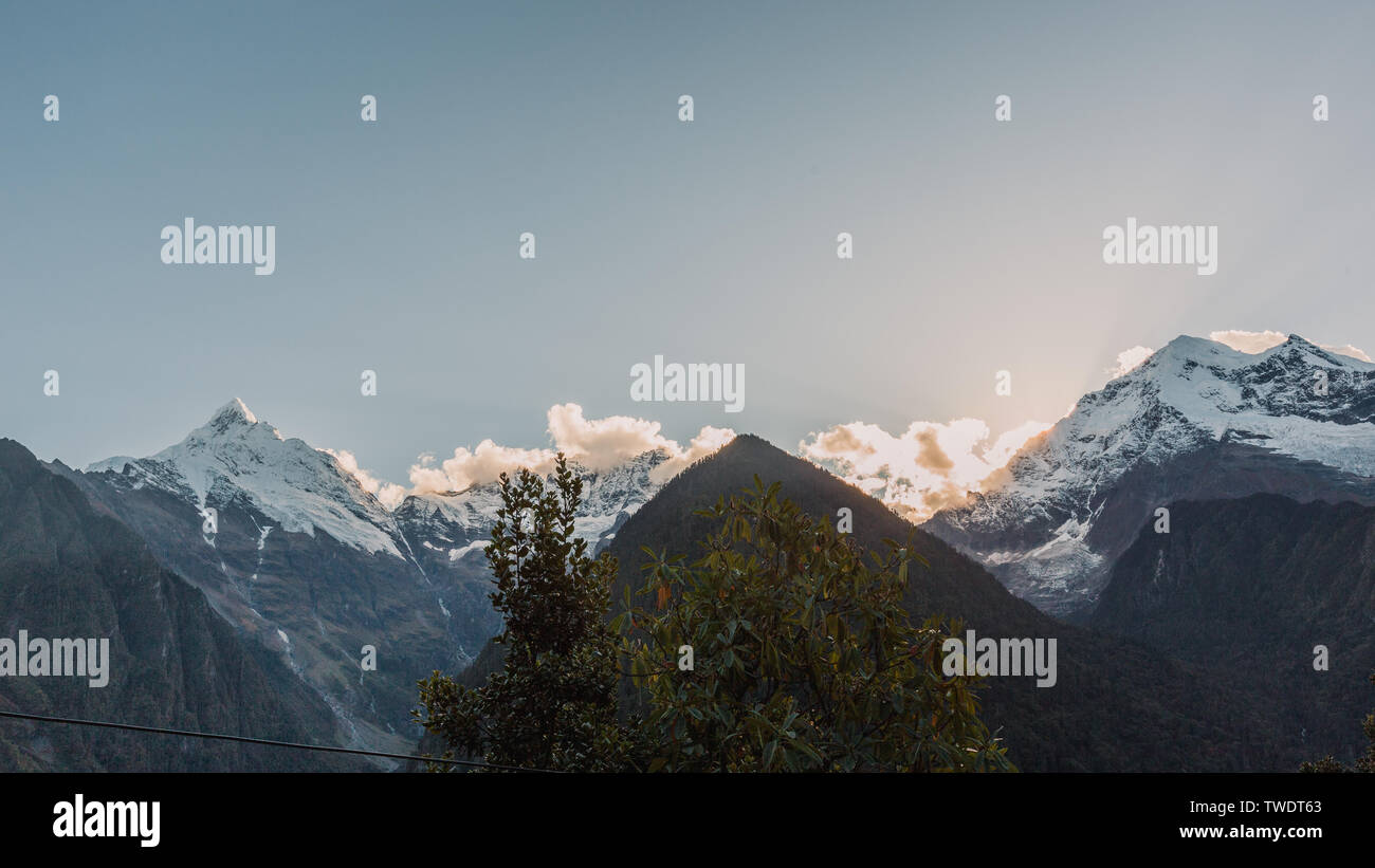 Scenery of Meri Snow Mountain, Yunnan Stock Photo - Alamy