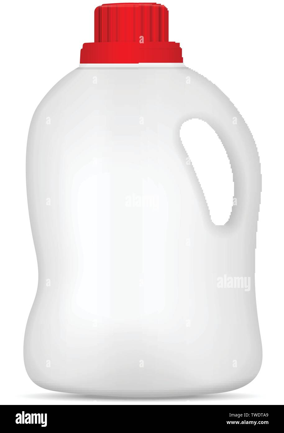 Detergent bottle on a white background. Vector illustration Stock ...