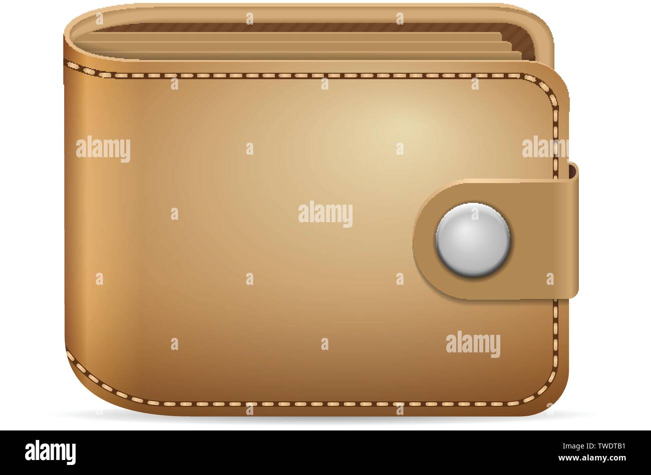 Empty wallet Stock Vector Images - Alamy