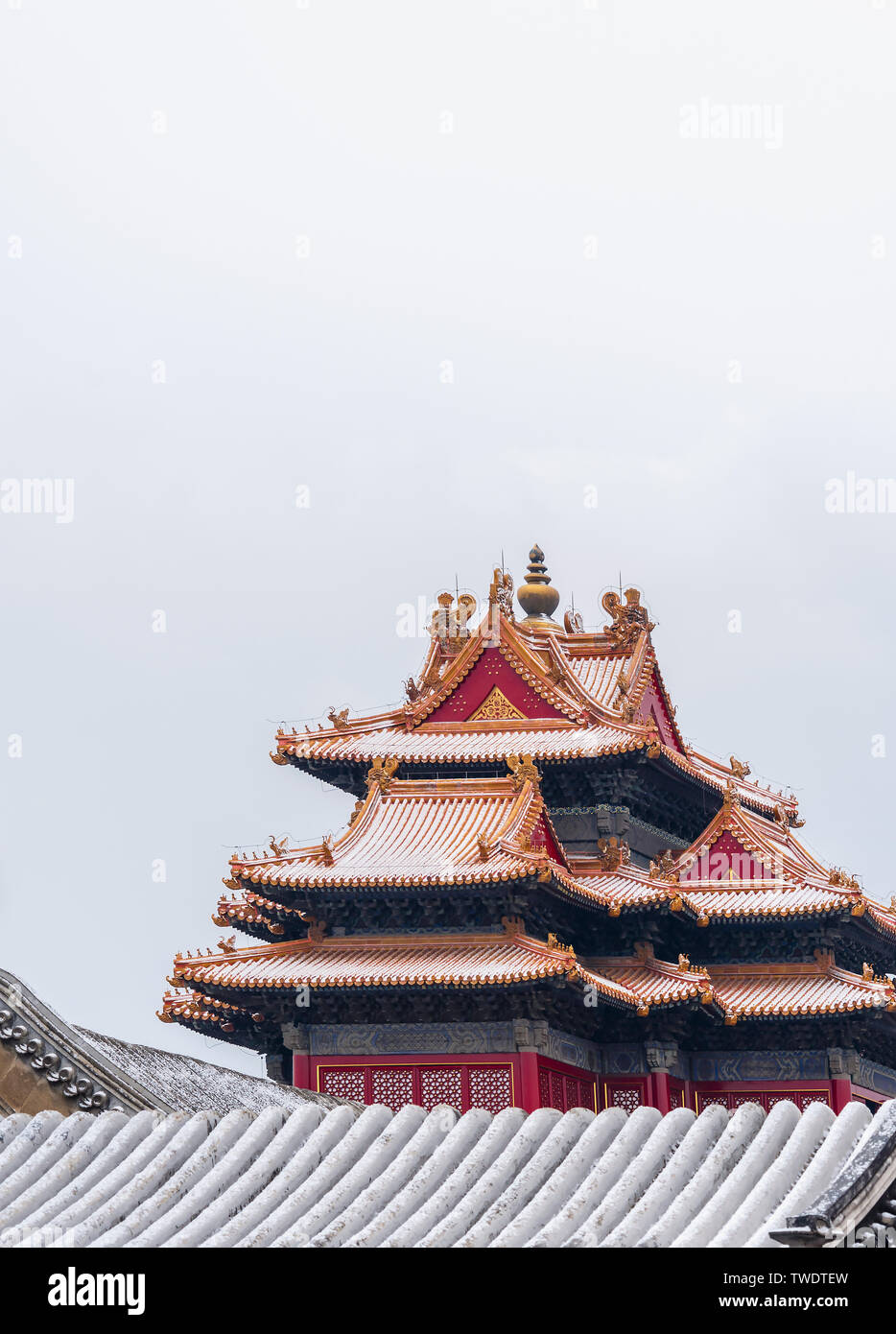 Beijing snow square hi-res stock photography and images - Alamy
