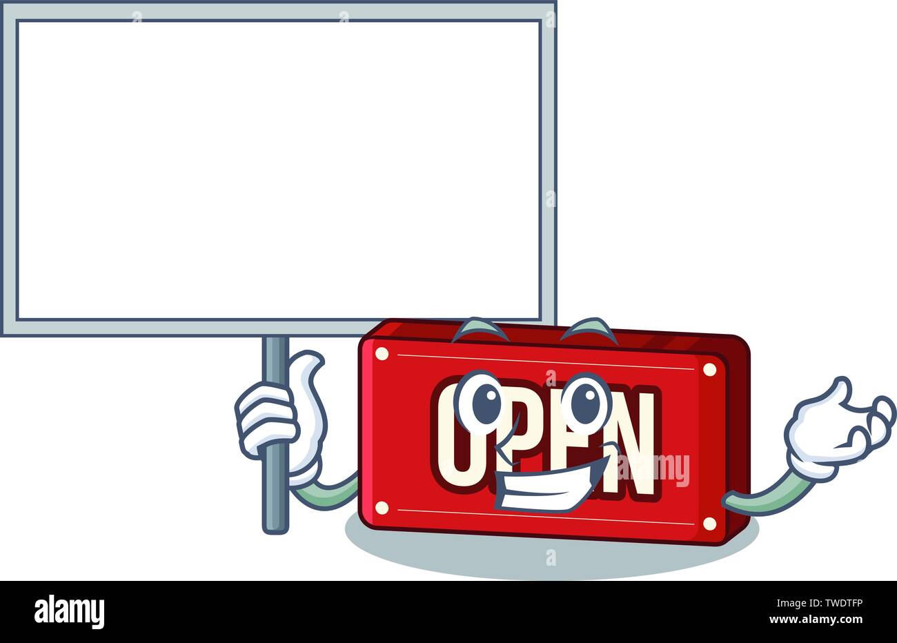 Timber door open Stock Vector Images - Alamy