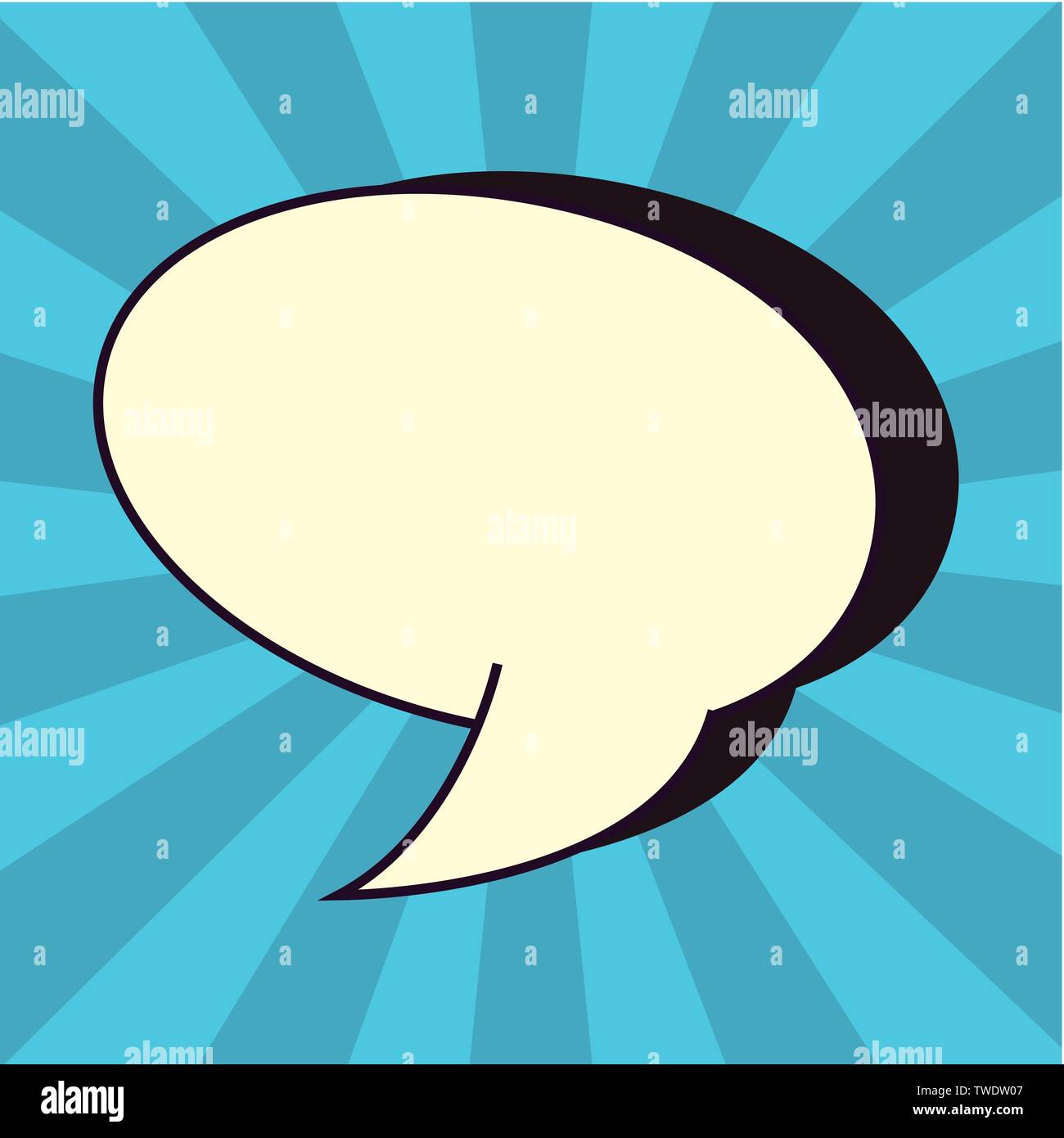 talk speech comic pop art background retro vector illustration Stock ...