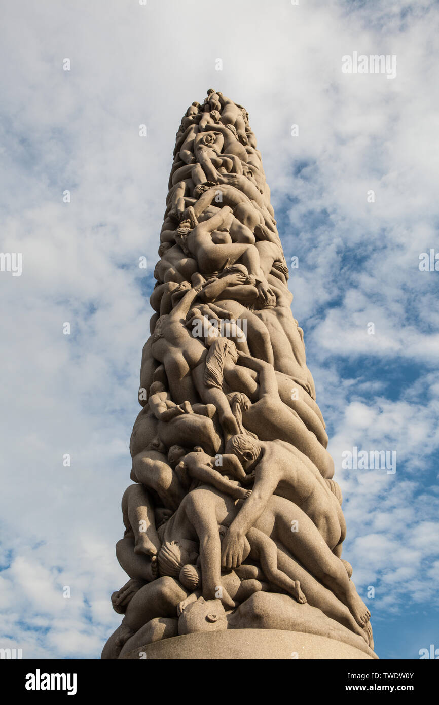 Norwegian Human Sculpture Park Stock Photo - Alamy