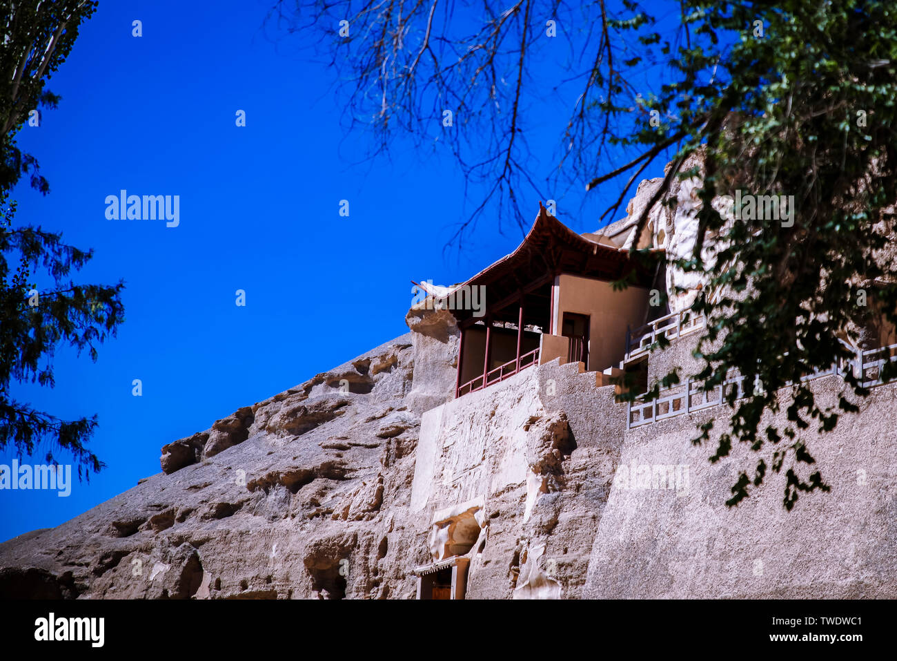 Dunhuang, Mogao Grottoes Stock Photo - Alamy