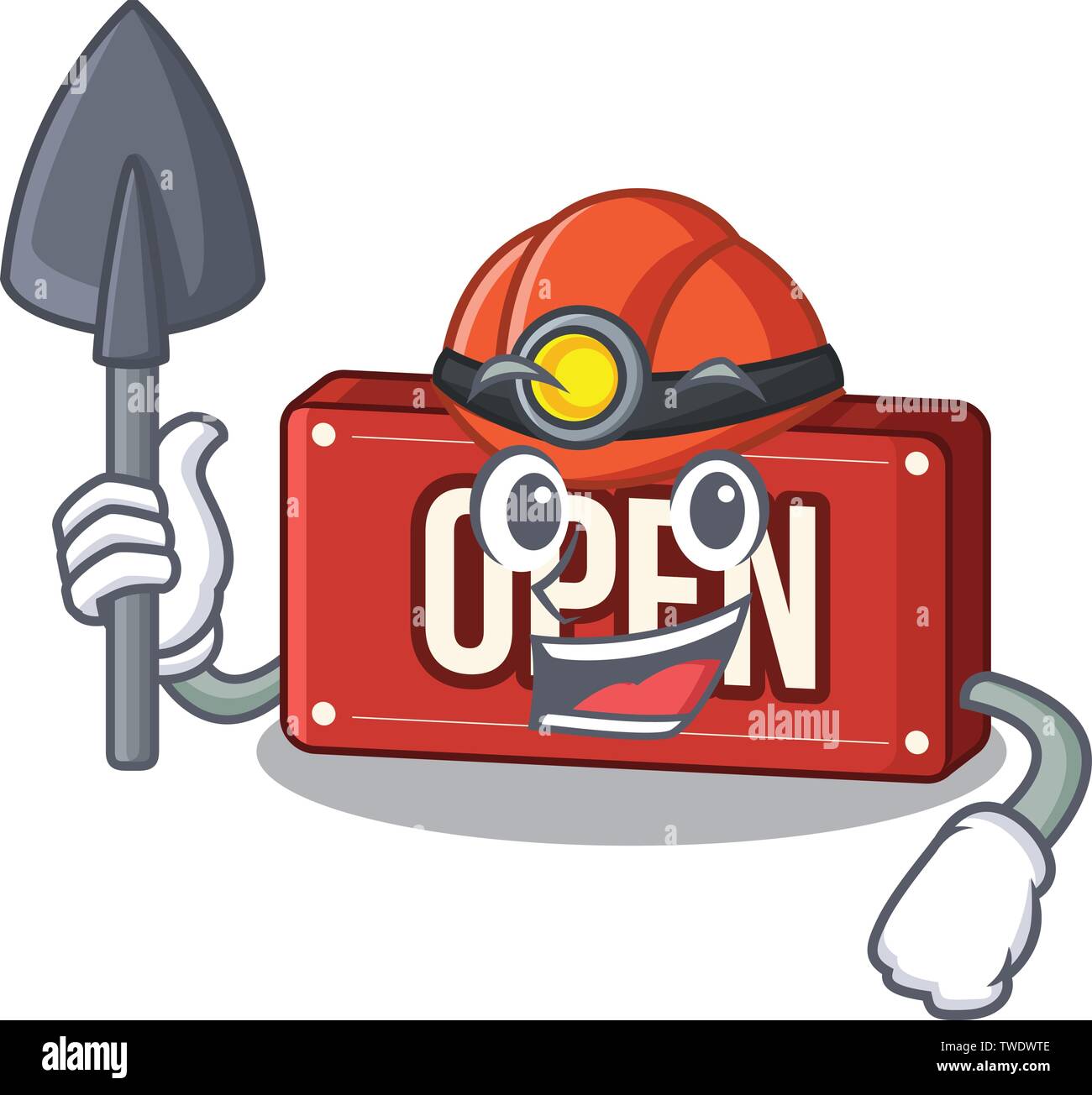 Mine door Stock Vector Images - Alamy