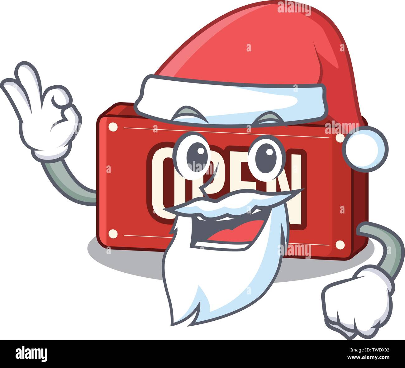 Santa candy shop Cut Out Stock Images & Pictures - Alamy