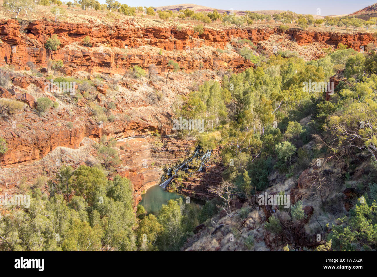 Fortescue falls, Dale's gorge, Karijini national park, Western ...