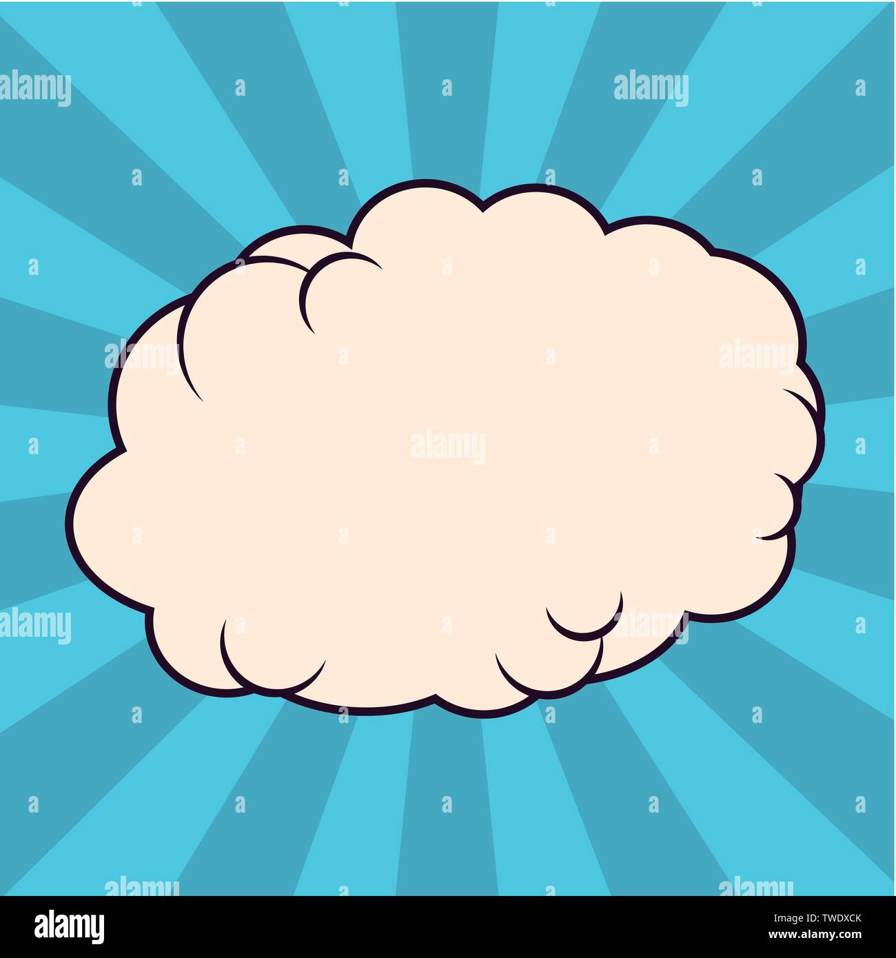 talk speech comic pop art background retro vector illustration Stock ...