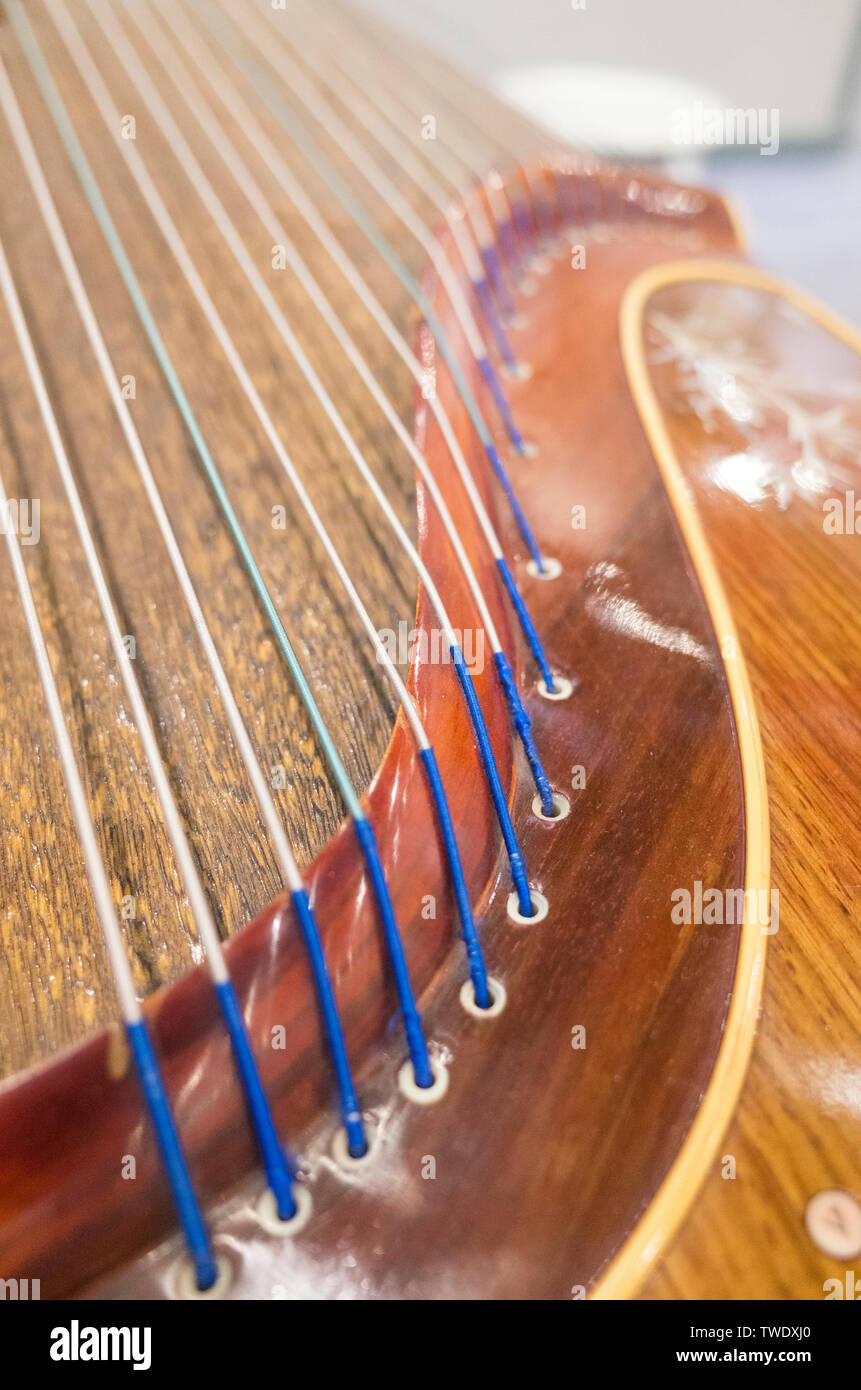 Guzheng strings hi-res stock photography and images - Alamy