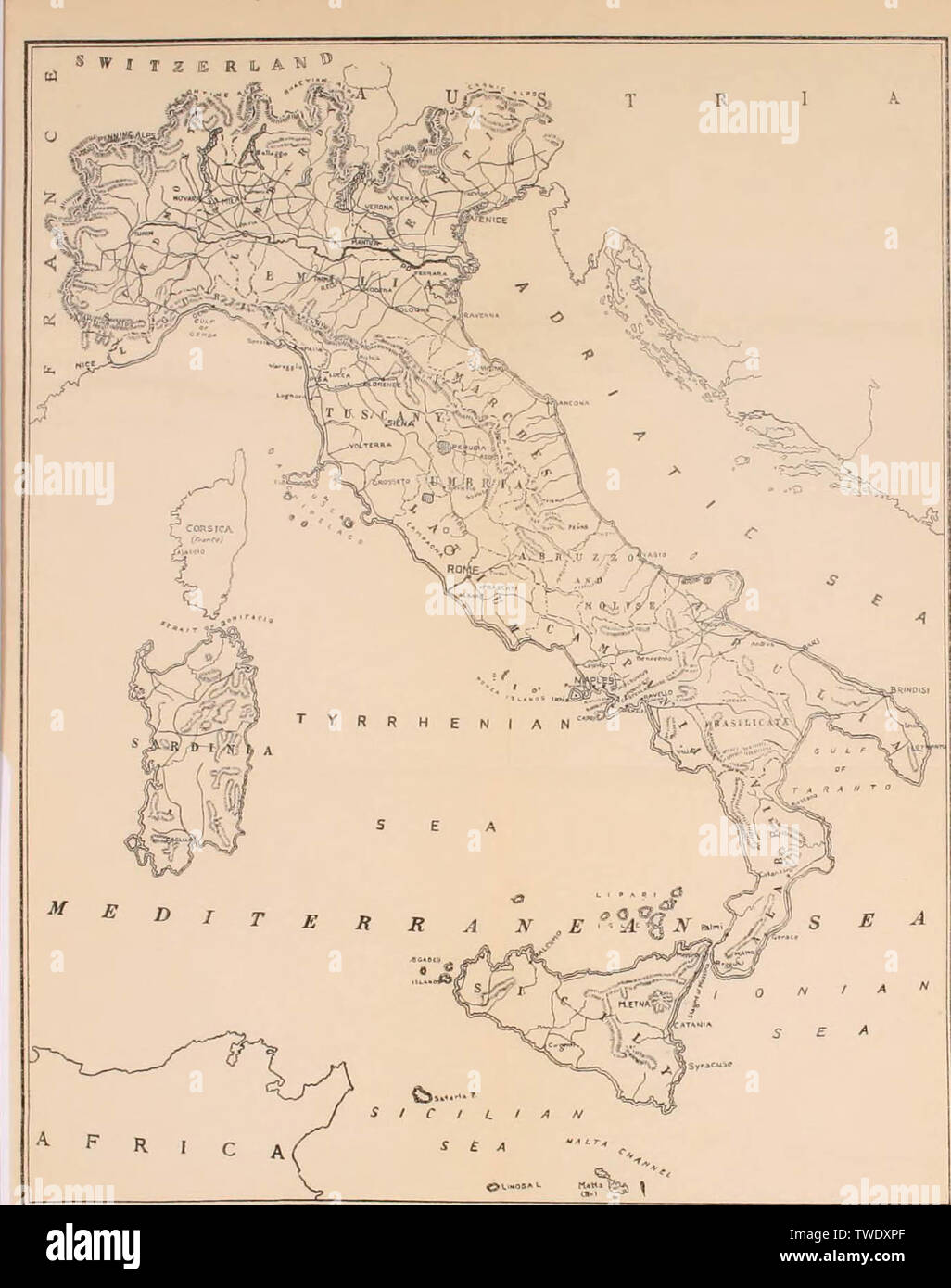 "The spell of Italy" (1909 Stock Photo - Alamy