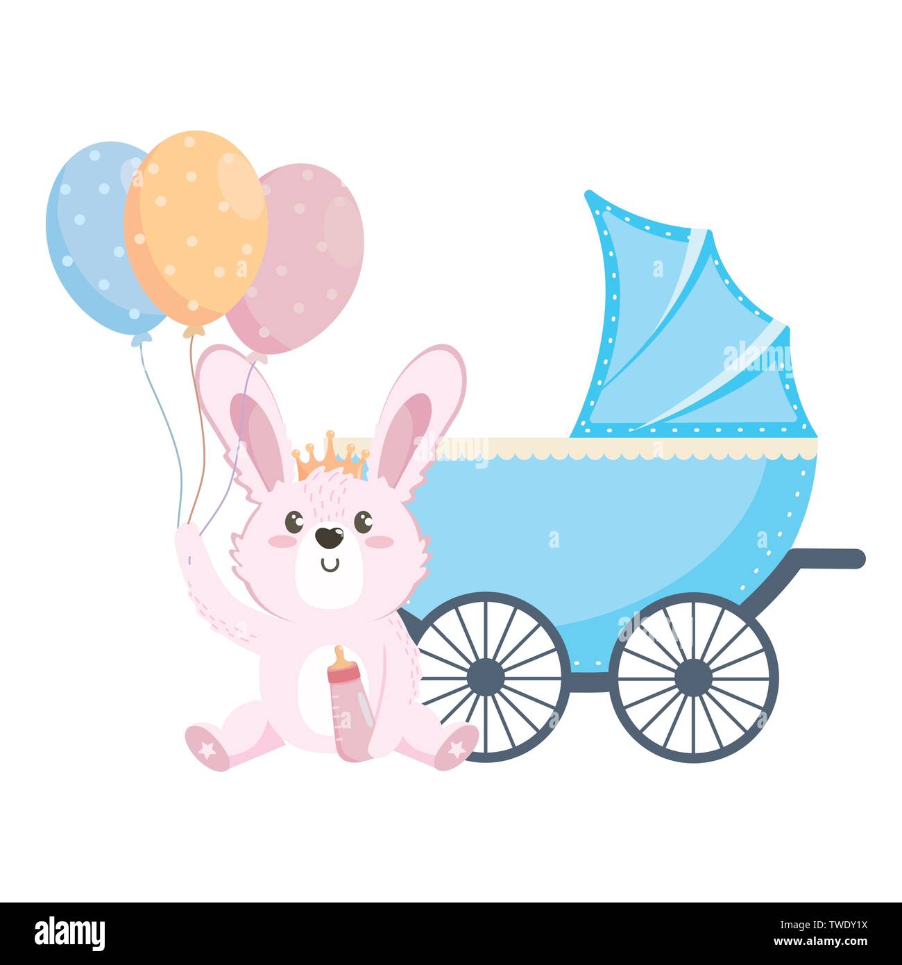 Baby shower symbol design, Invitation party card decoration love ...