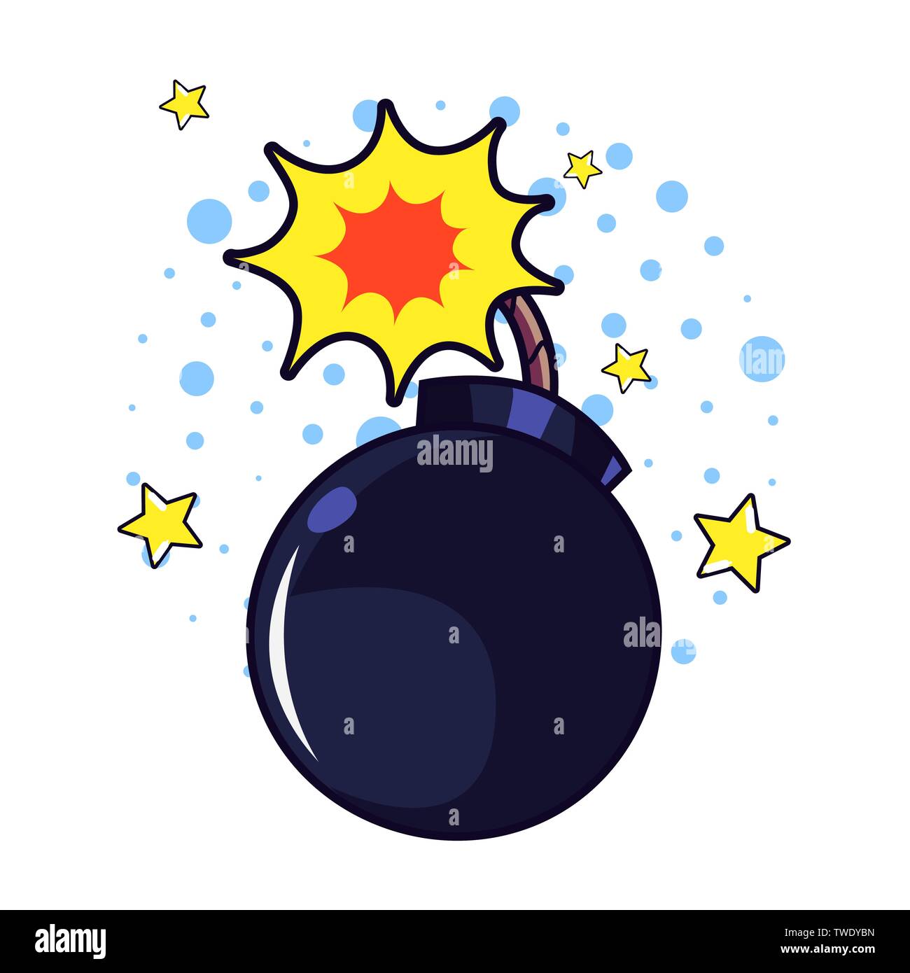 comic boom explosion pop art white backgroundillustrate Stock Vector ...