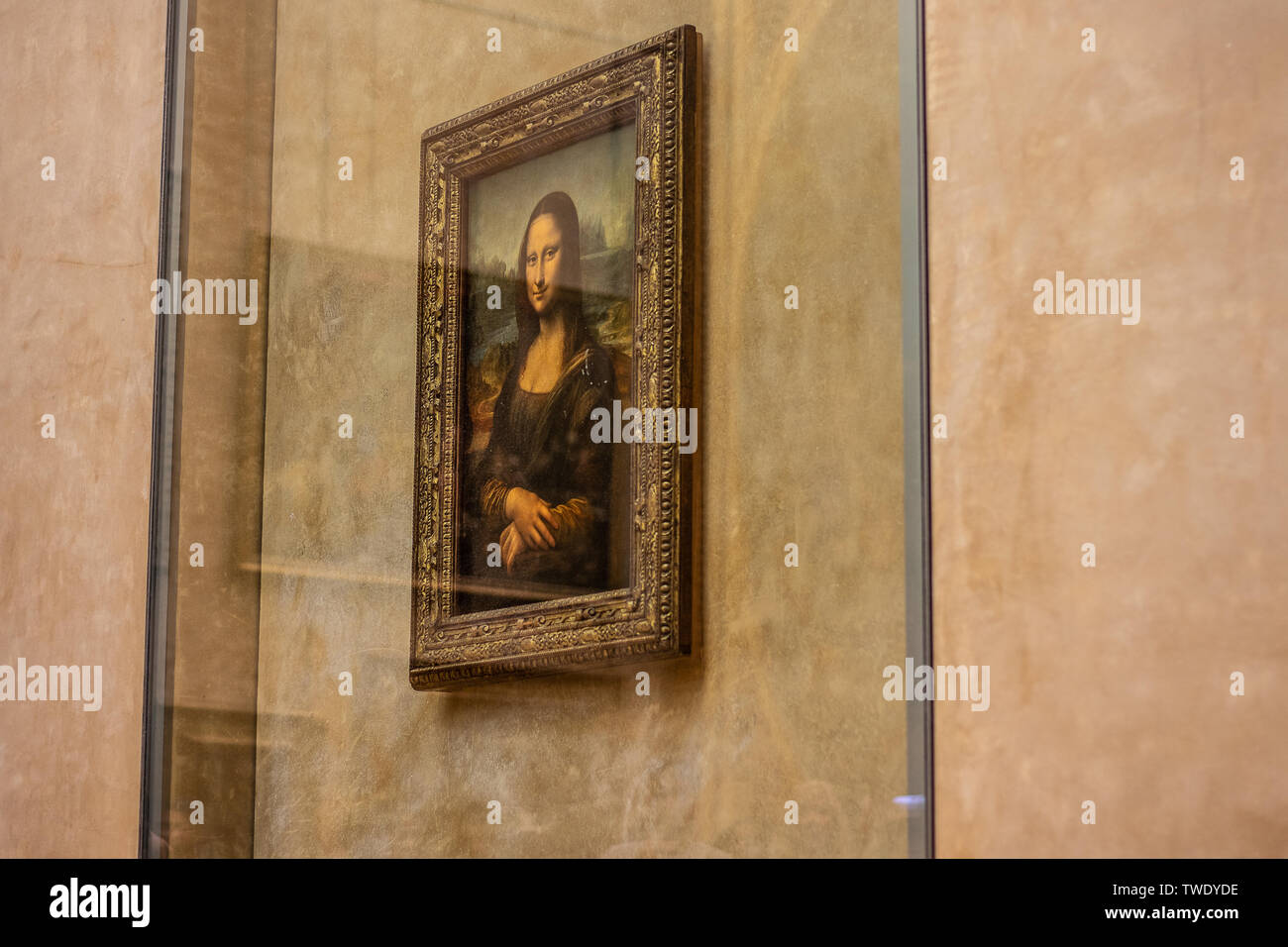 Davincis mona lisa hi-res stock photography and images - Alamy
