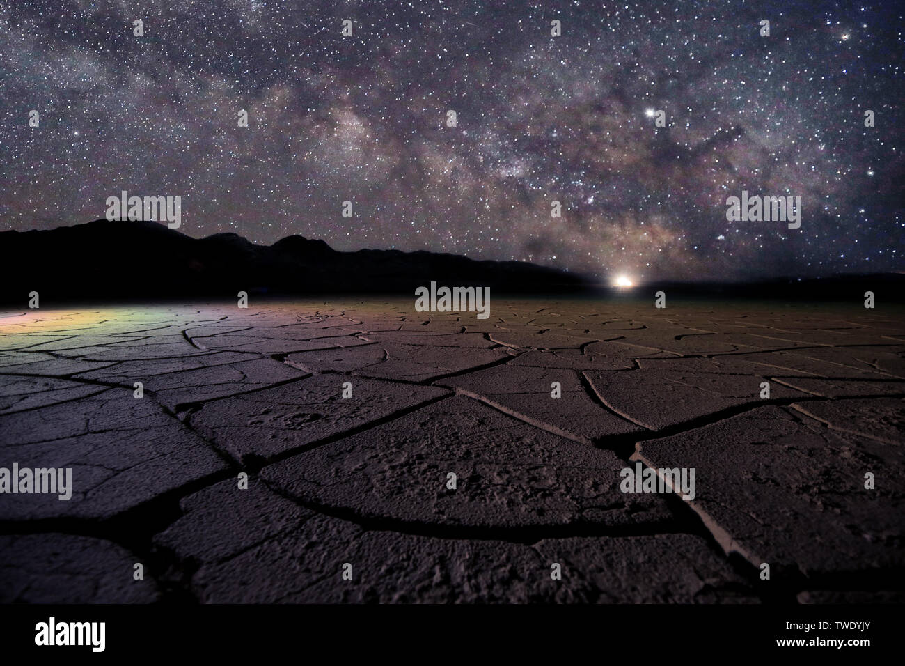 Long Exposure Time Lapse Image of the Milky Way Galaxy Stock Photo - Alamy