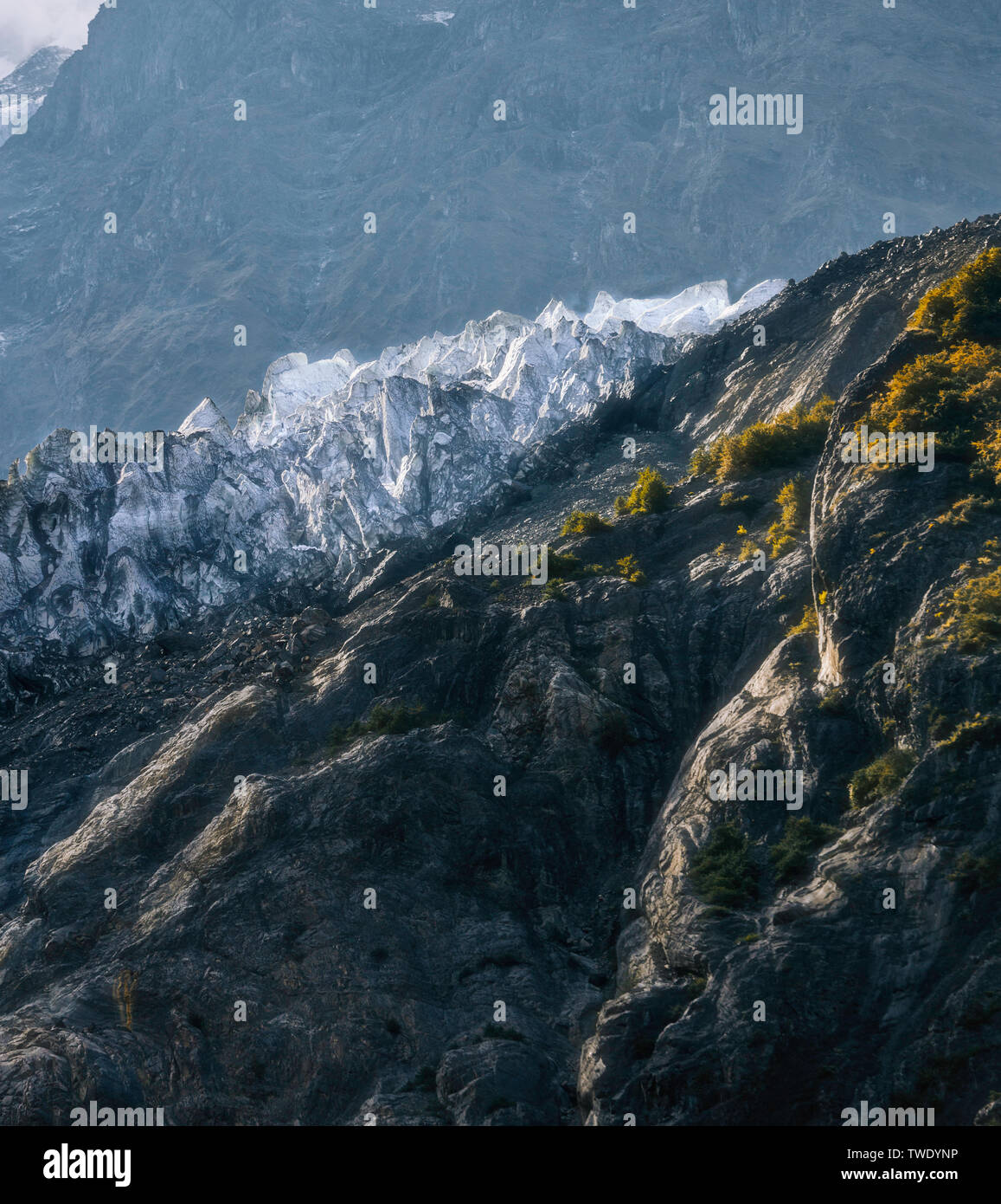 Shangri-La, Mingyong Glacier Stock Photo - Alamy